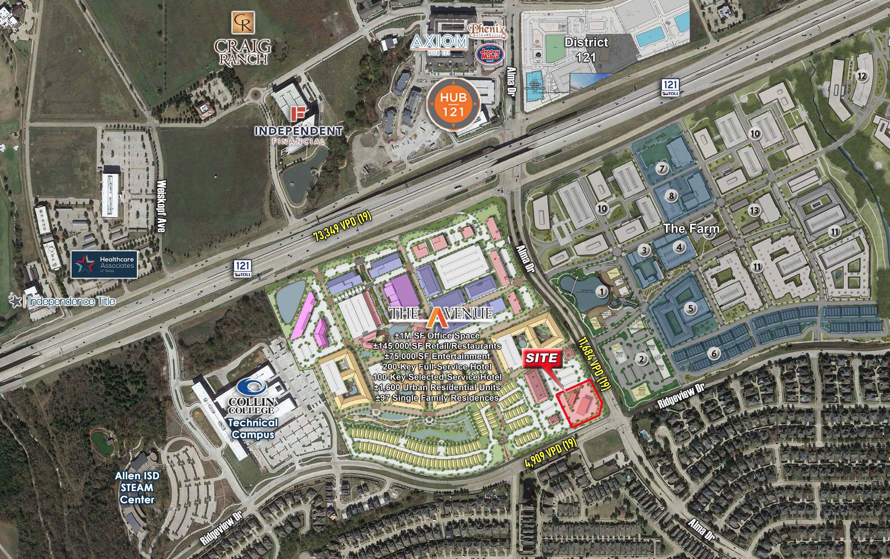 SEQ SH 121 & Alma Dr, Allen, TX 75013 | Crexi.com