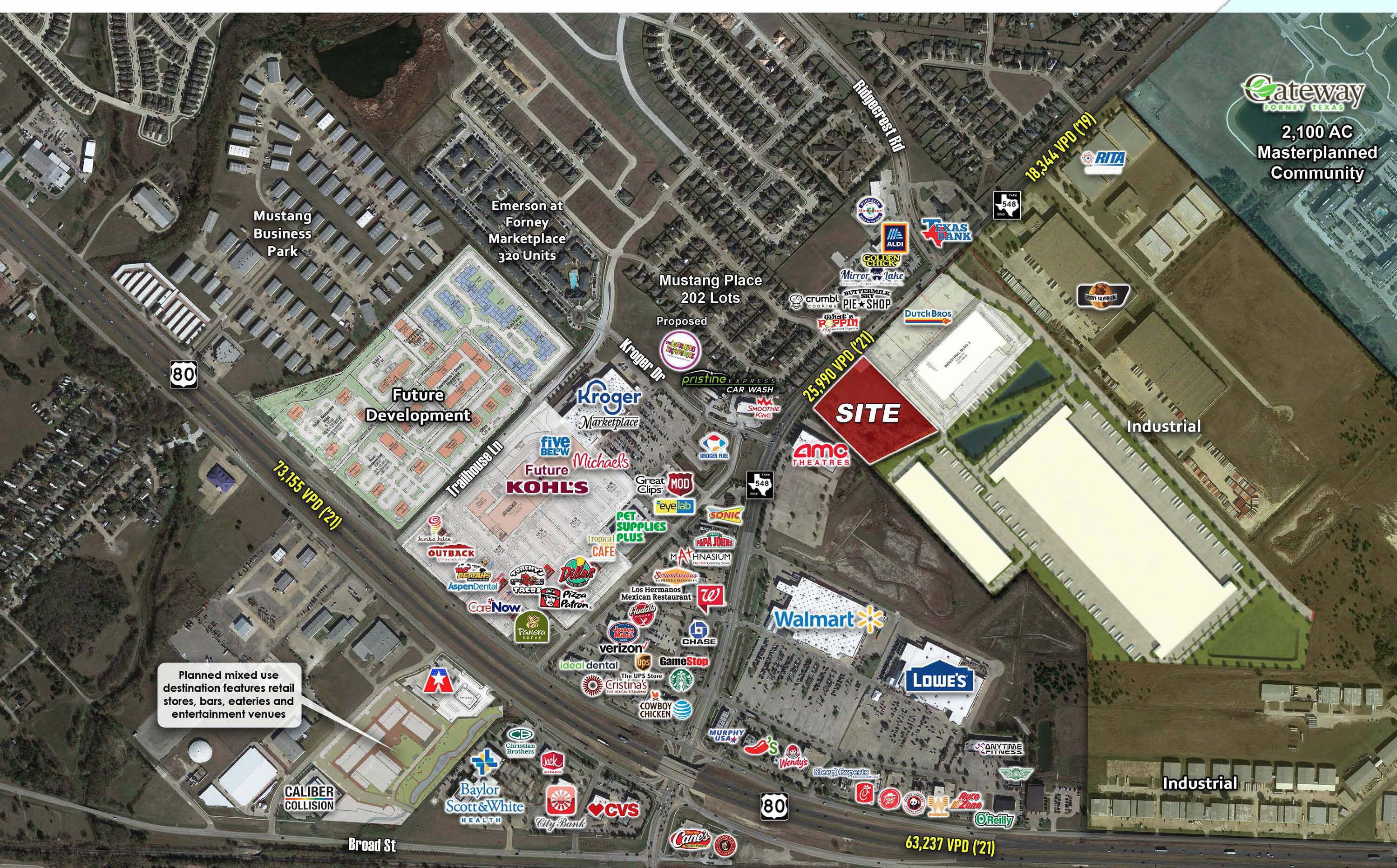 FM 548 @ Lonesome Dove Ln, Forney, TX 75126 | Crexi.com