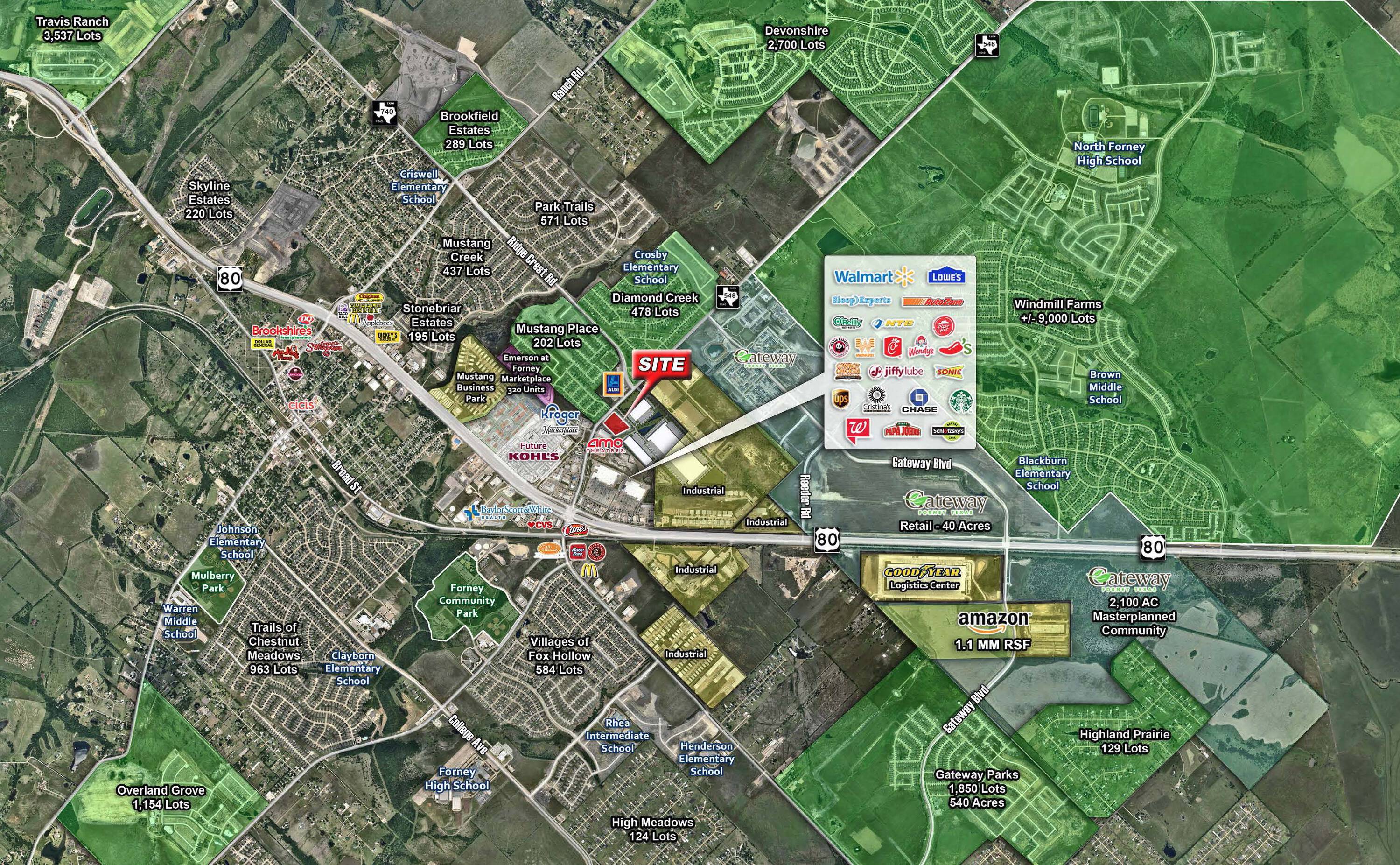 FM 548 @ Lonesome Dove Ln, Forney, TX 75126 | Crexi.com