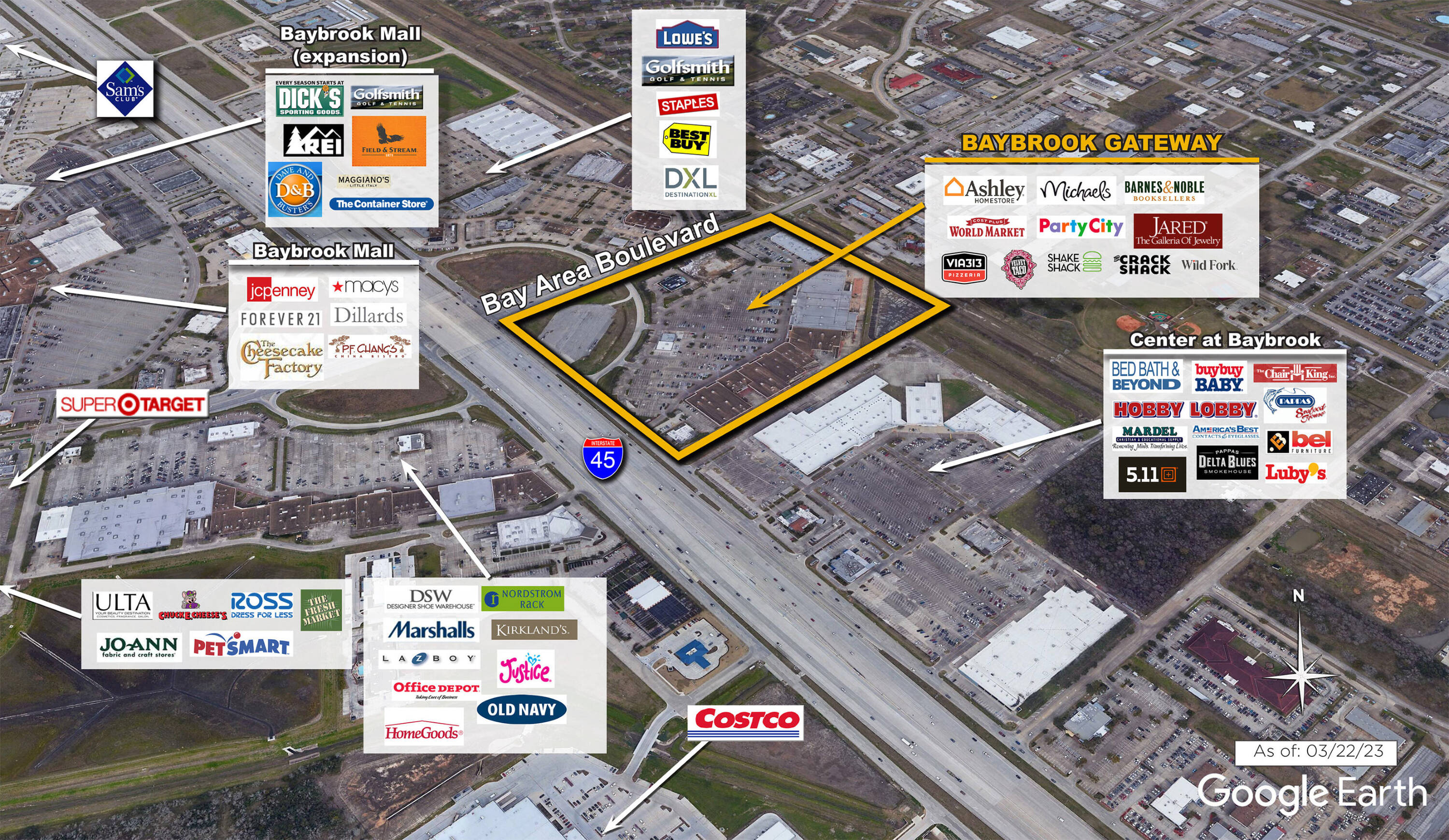 Bay Area Blvd. & Gulf Freeway, Webster, TX 77598 | Crexi.com