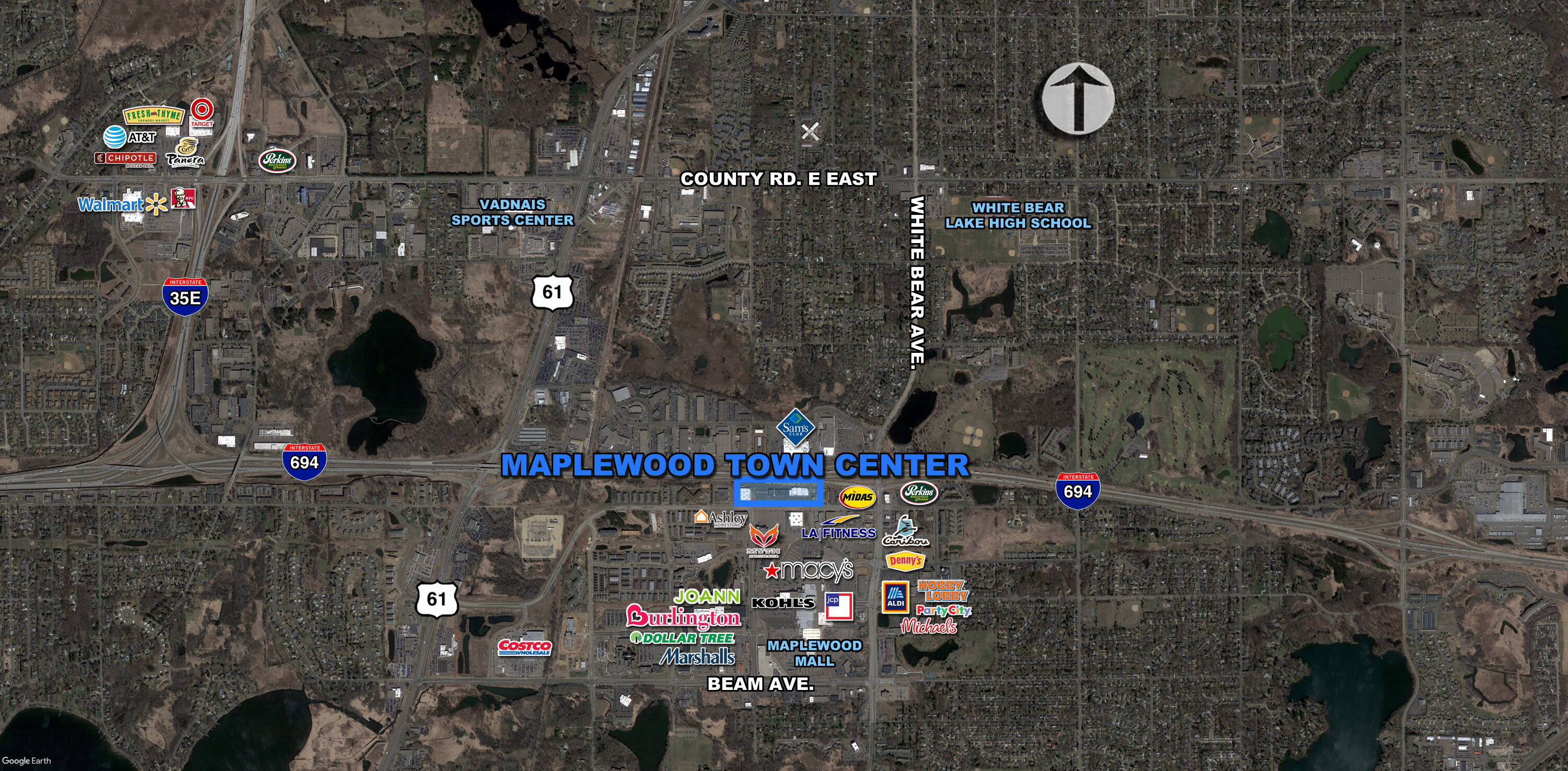 1845 County Rd D, Maplewood, MN 55109 | Crexi.com