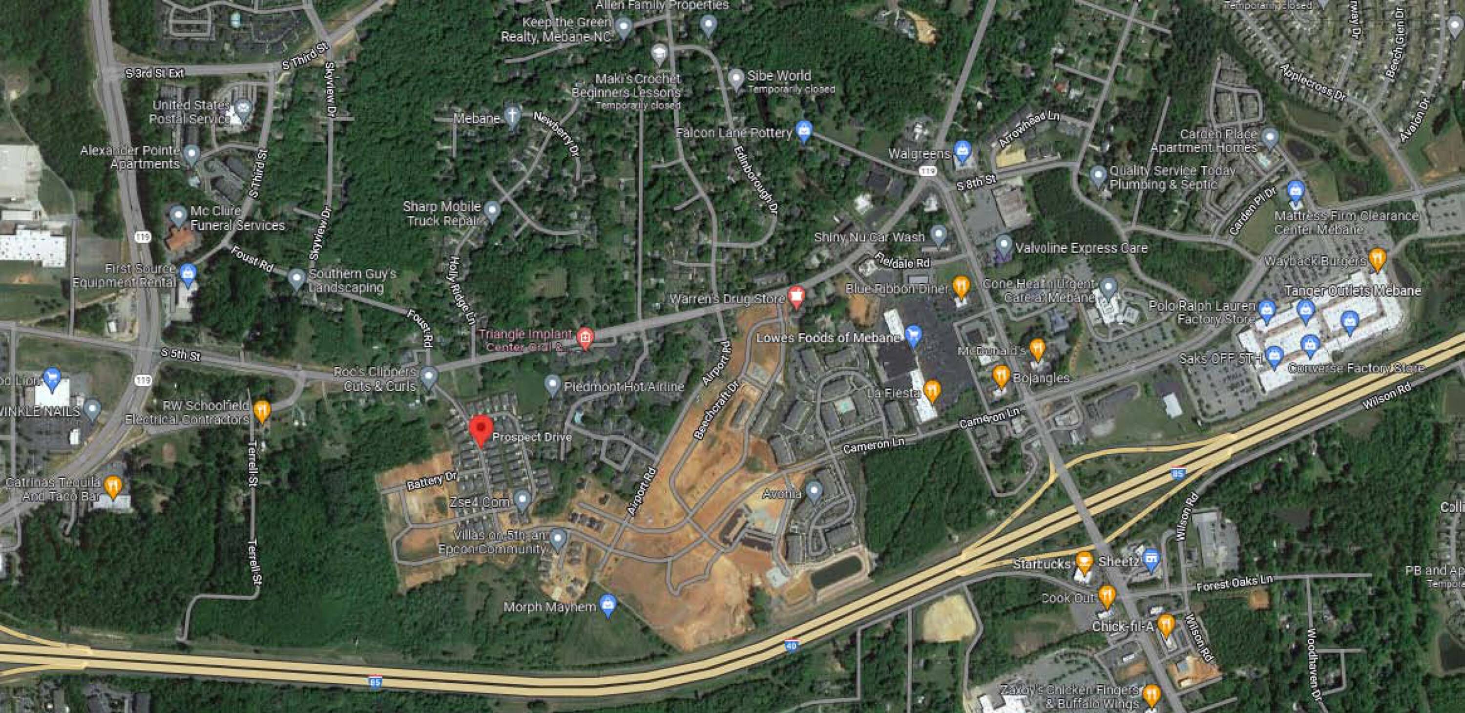 South 5th Street and Prospect Drive, Mebane, NC 27302 | Crexi.com