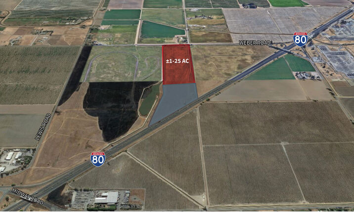 Weber Rd, Vacaville, CA 95687 - Land for Lease - Weber Road