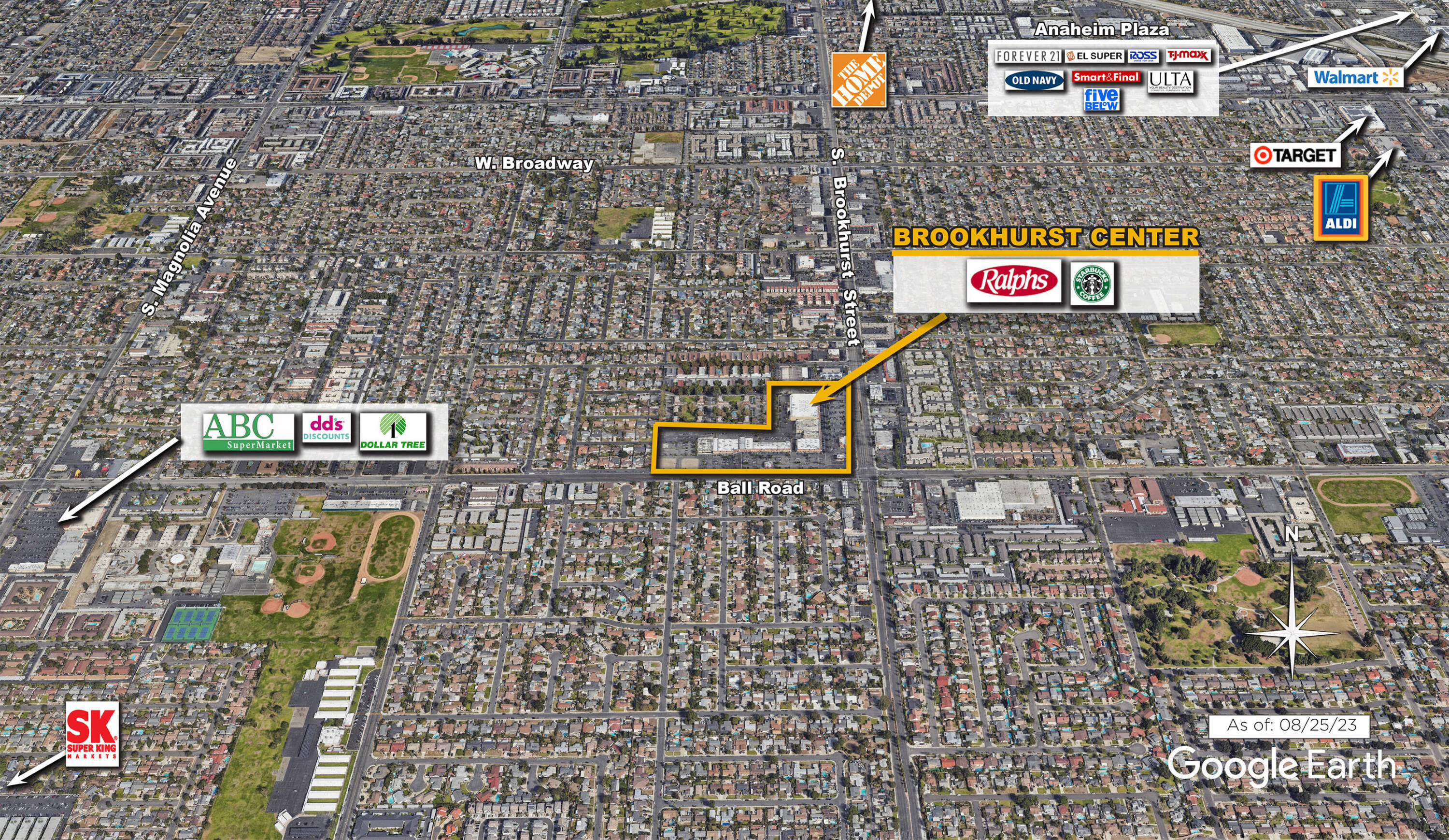 S. Brookhurst St. & Ball Rd., Anaheim, CA 92804 | Crexi.com