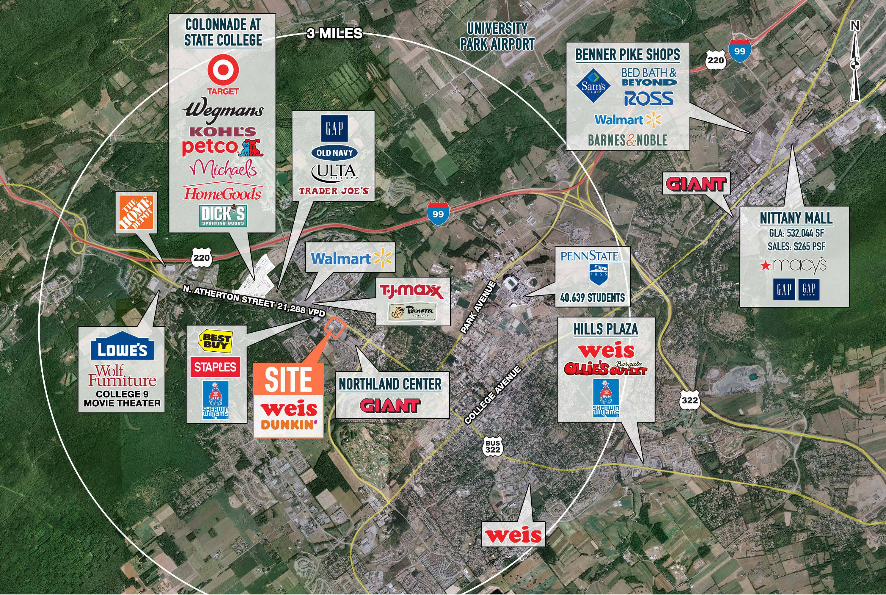 1430 N Atherton St, State College, PA 16803 | Crexi.com