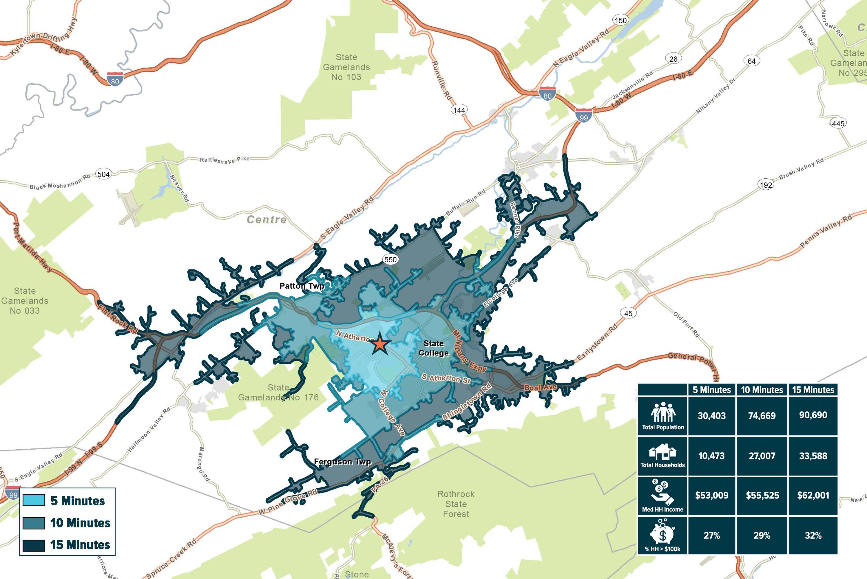 1430 N Atherton St, State College, PA 16803 | Crexi.com