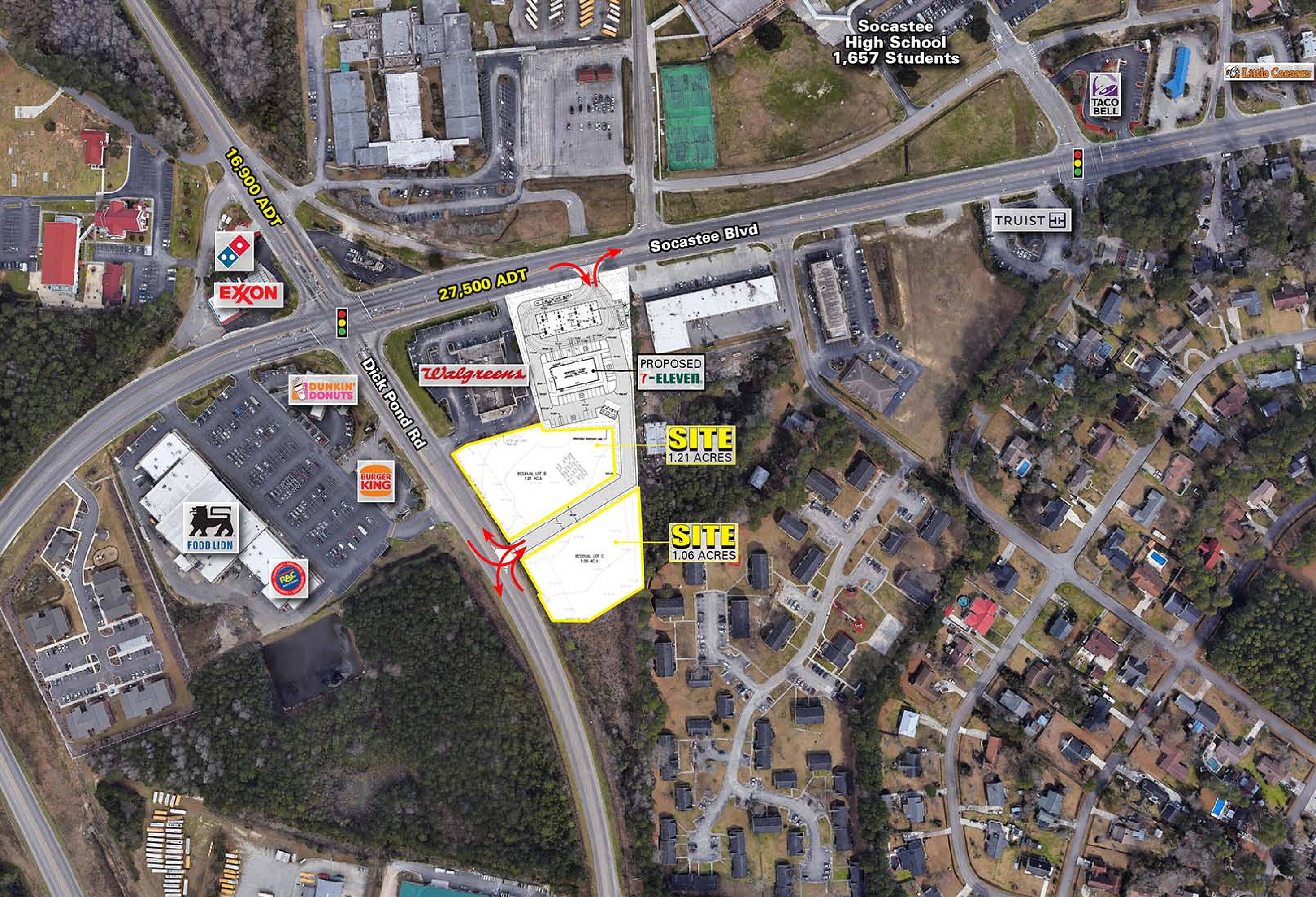 Socastee Blvd And Dick Pond Rd Myrtle Beach Sc 29588