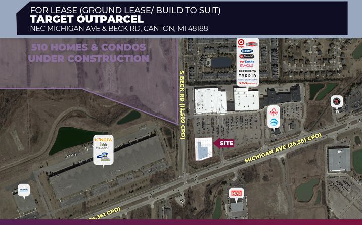 NEC Michigan Ave & Beck Rd, Canton, MI 48188 | Crexi.com