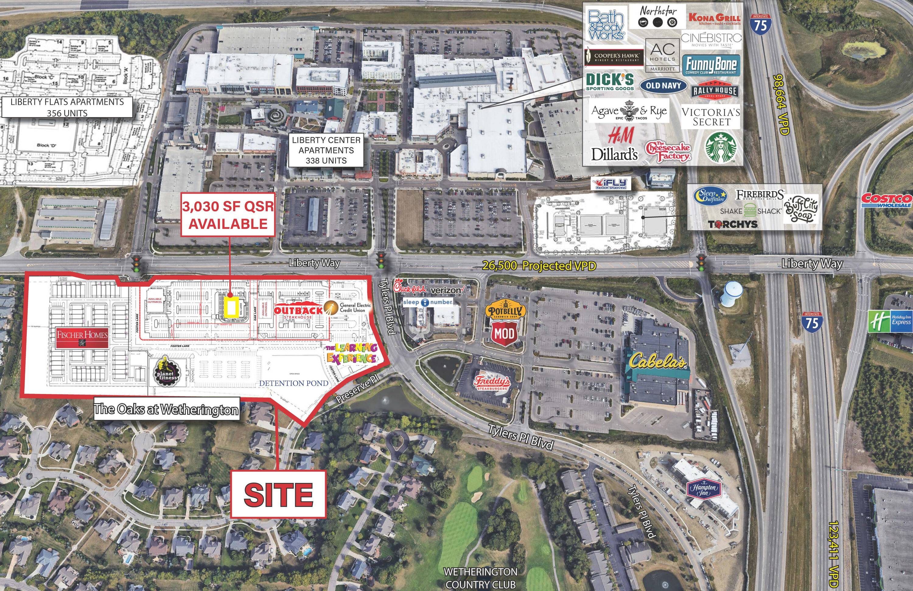 Liberty Way & Tylers Place Blvd, West Chester Township, OH 45069 ...