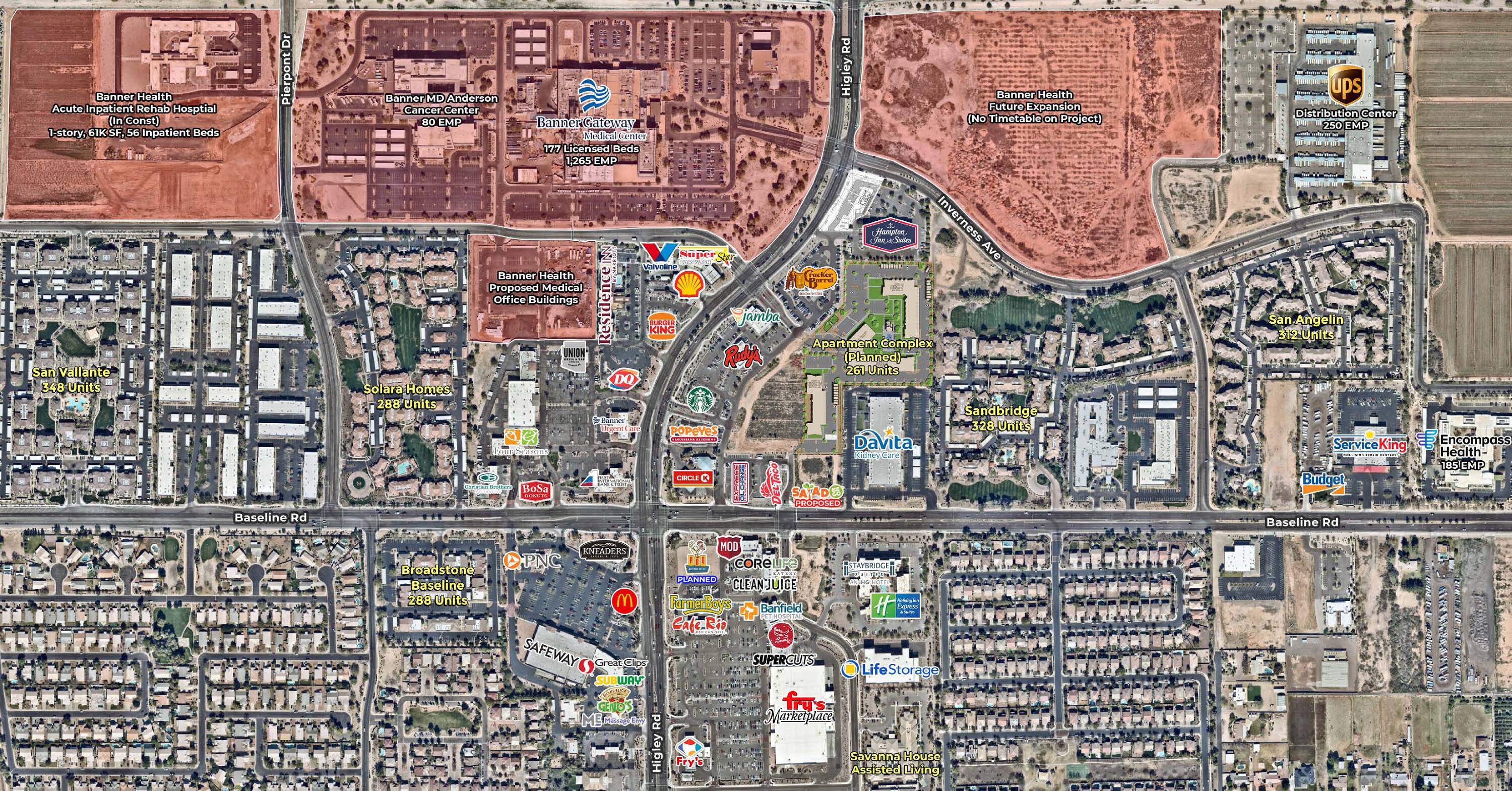 Higley Rd & Baseline Rd, Gilbert, AZ 85234 | Crexi.com