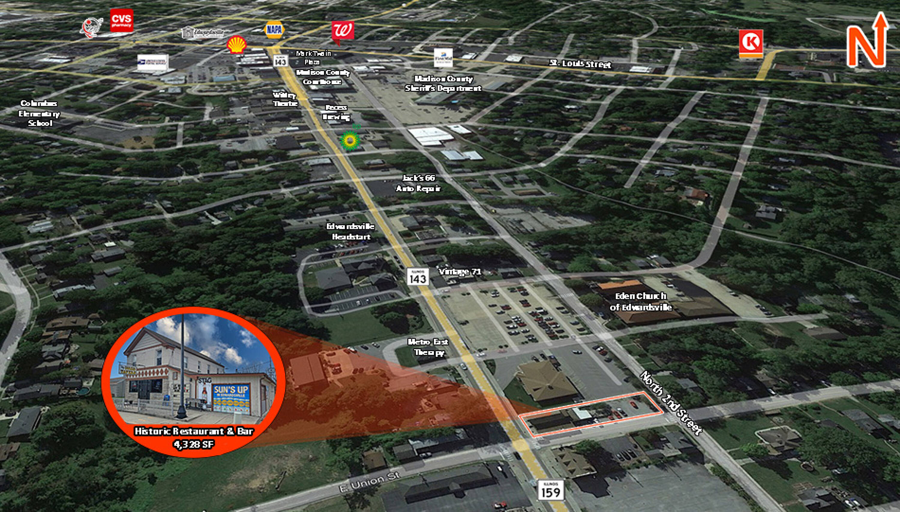 1013 N Main St, Edwardsville, IL 62025 | Crexi.com