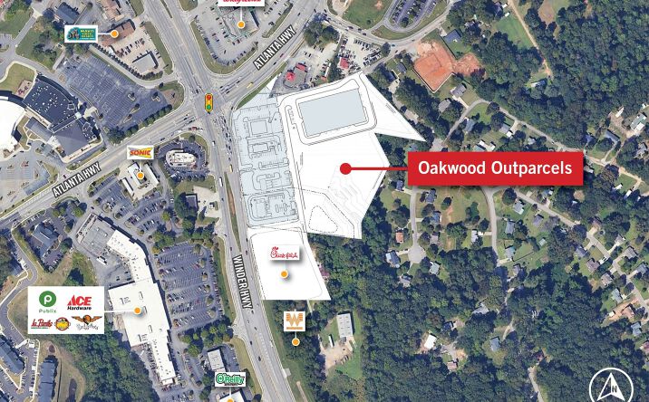 Winder Hwy & Atlanta Hwy, Oakwood, GA 30507 - Retail Space for Lease ...
