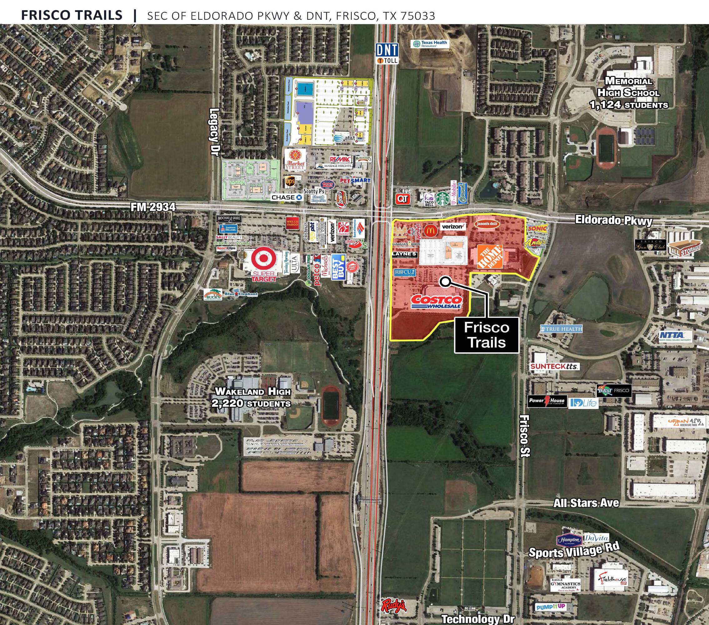 SEC of Eldorado Pkwy & DNT Frisco, McKinney, TX 75033 | Crexi.com