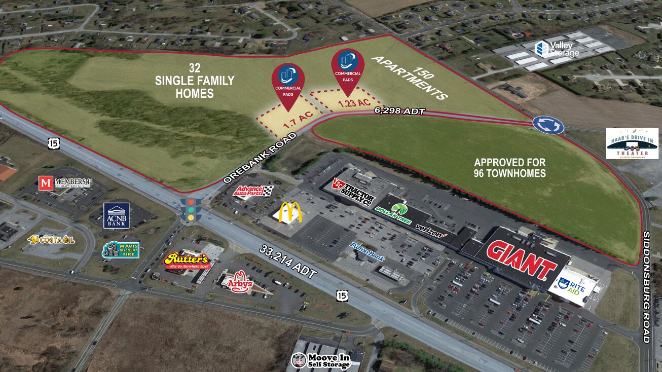 N U.S. 15, Dillsburg, PA 17019 - Retail Space for Lease - Retail/Office/Medical PADS for Lease ...