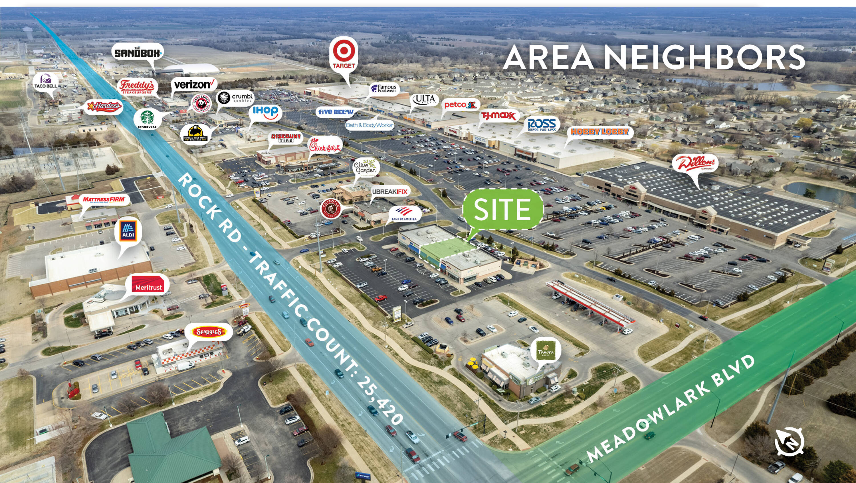 1636 N Rock Rd, Derby, KS 67037 | Crexi.com