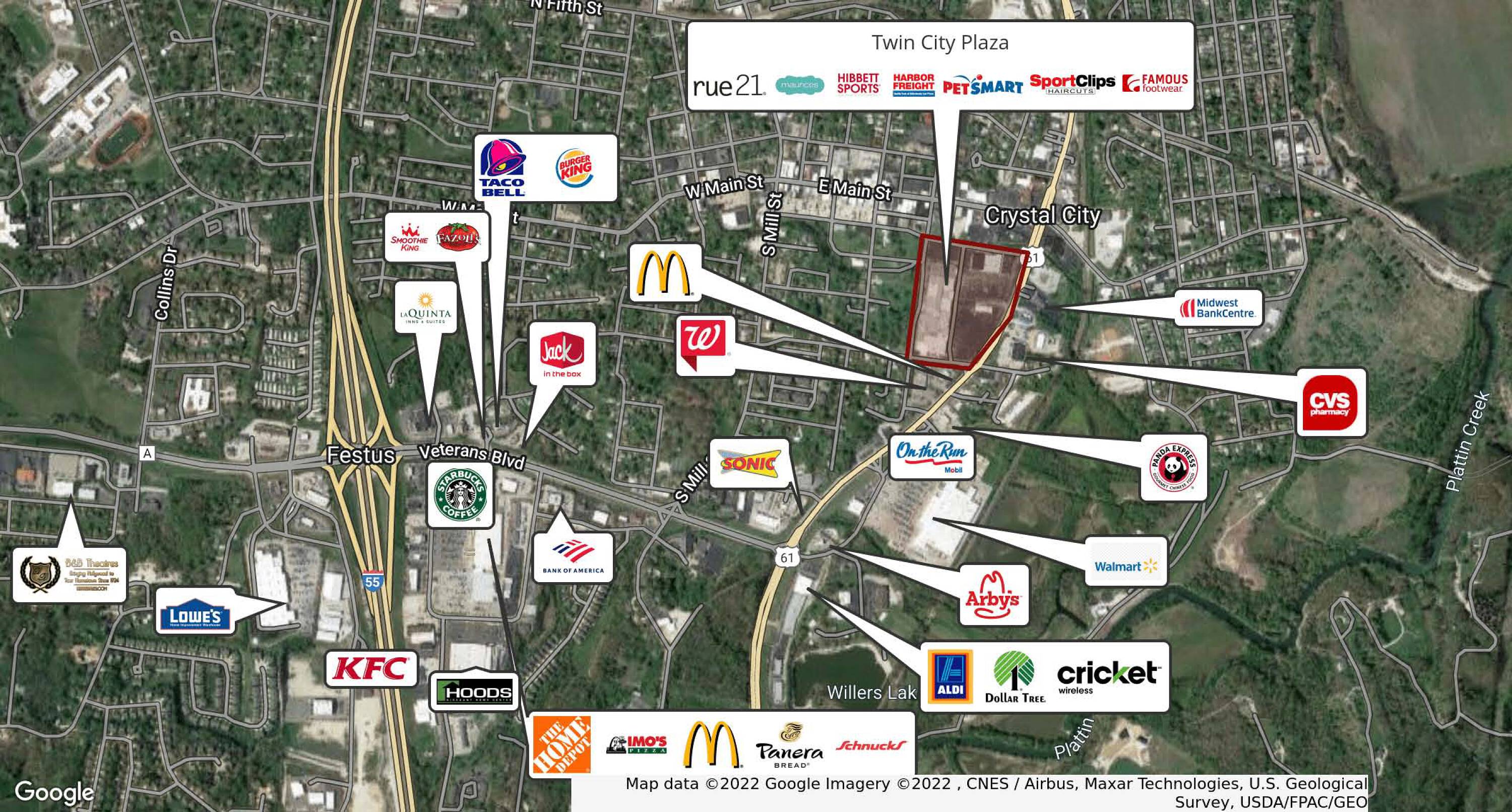 101-155 Twin City Mall, Crystal City, MO 63028 | Crexi.com