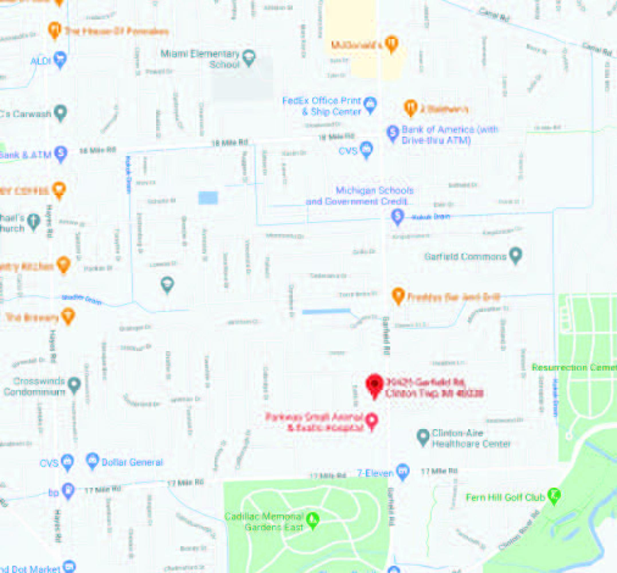 39425 Garfield Rd, Clinton Twp, MI 48038 | Crexi.com