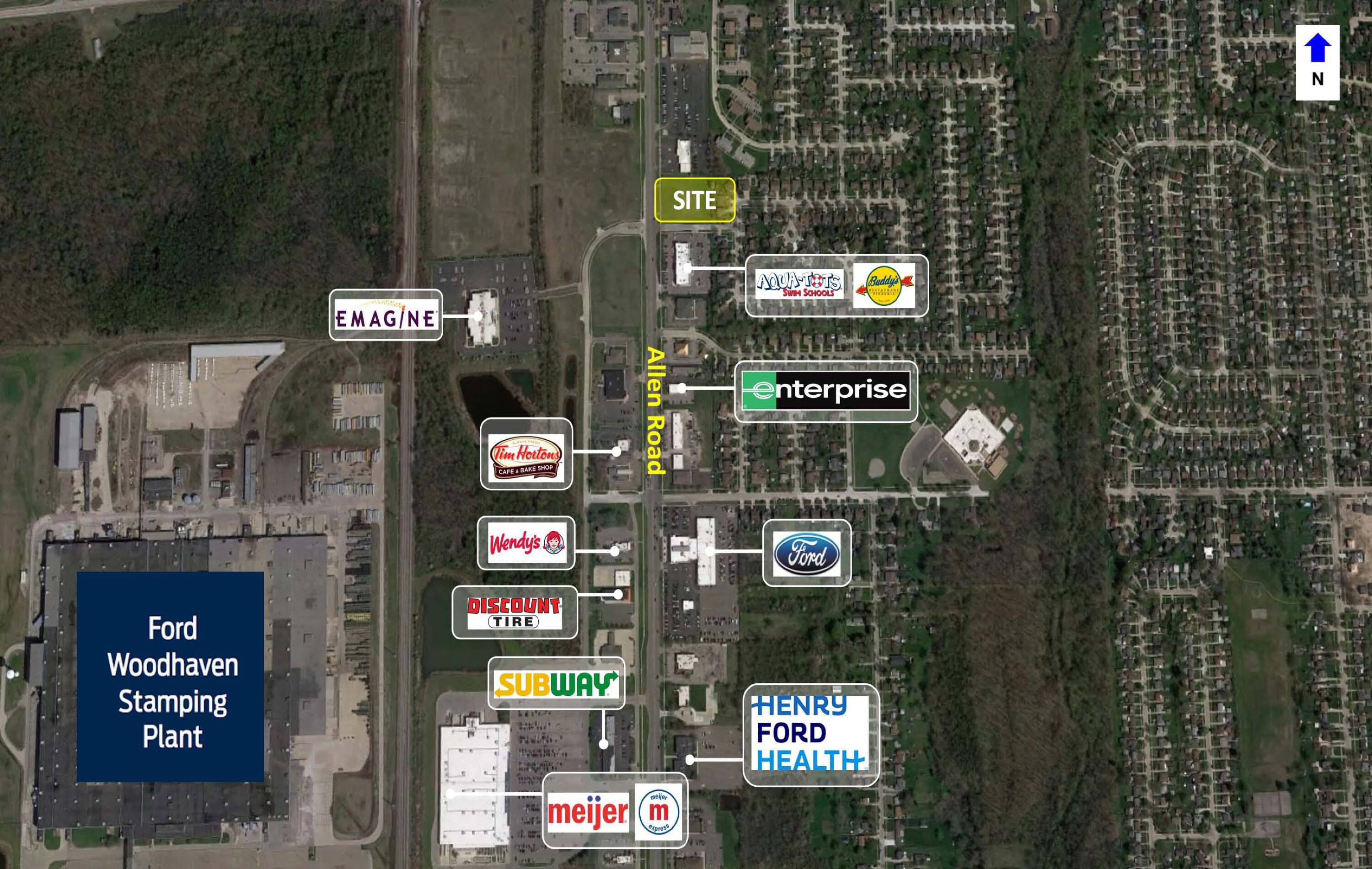 21595 Allen Rd, Woodhaven, MI 48183 | Crexi.com