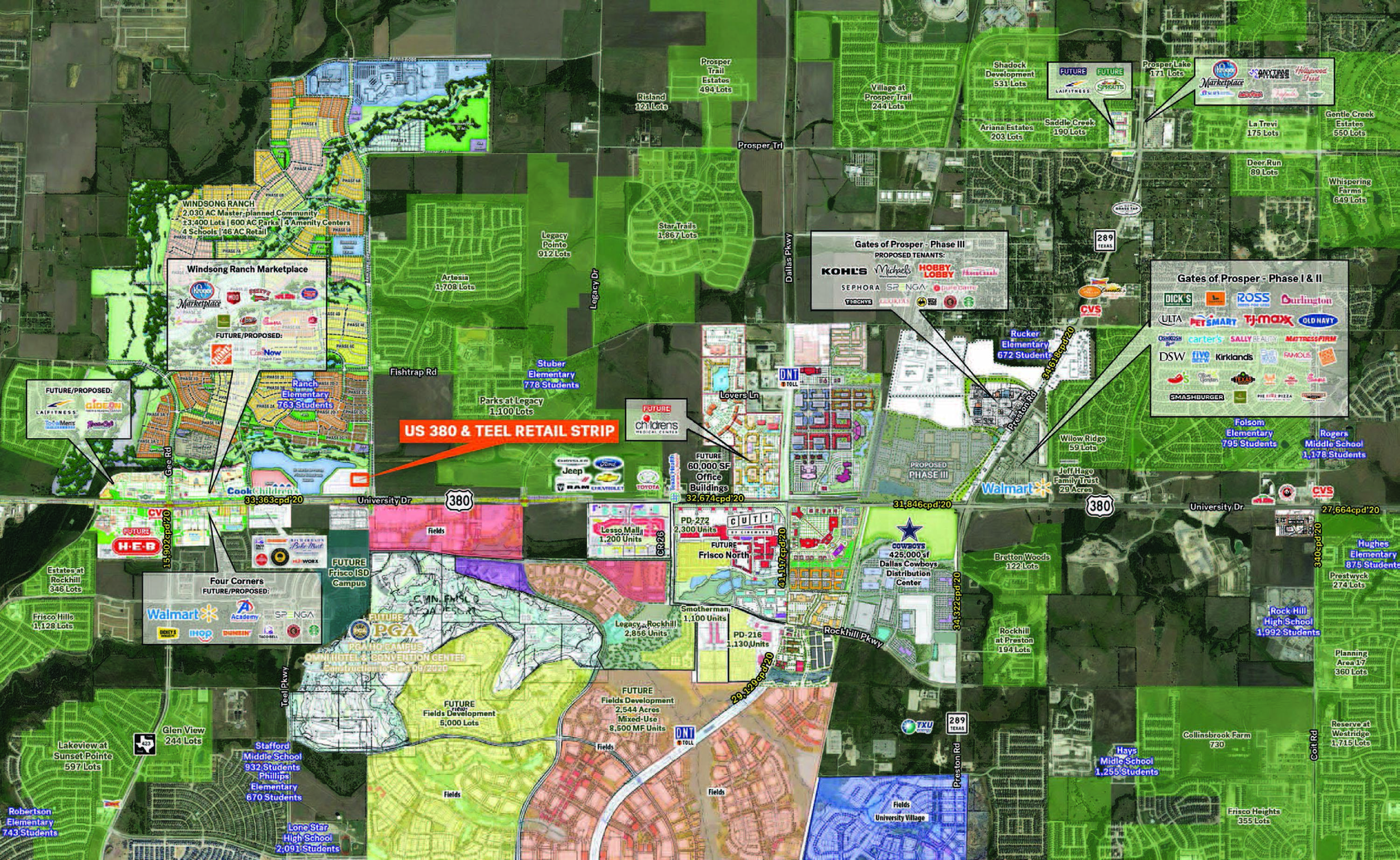 NWC US 380 & Teel Parkway, Prosper, TX 75034 | Crexi.com