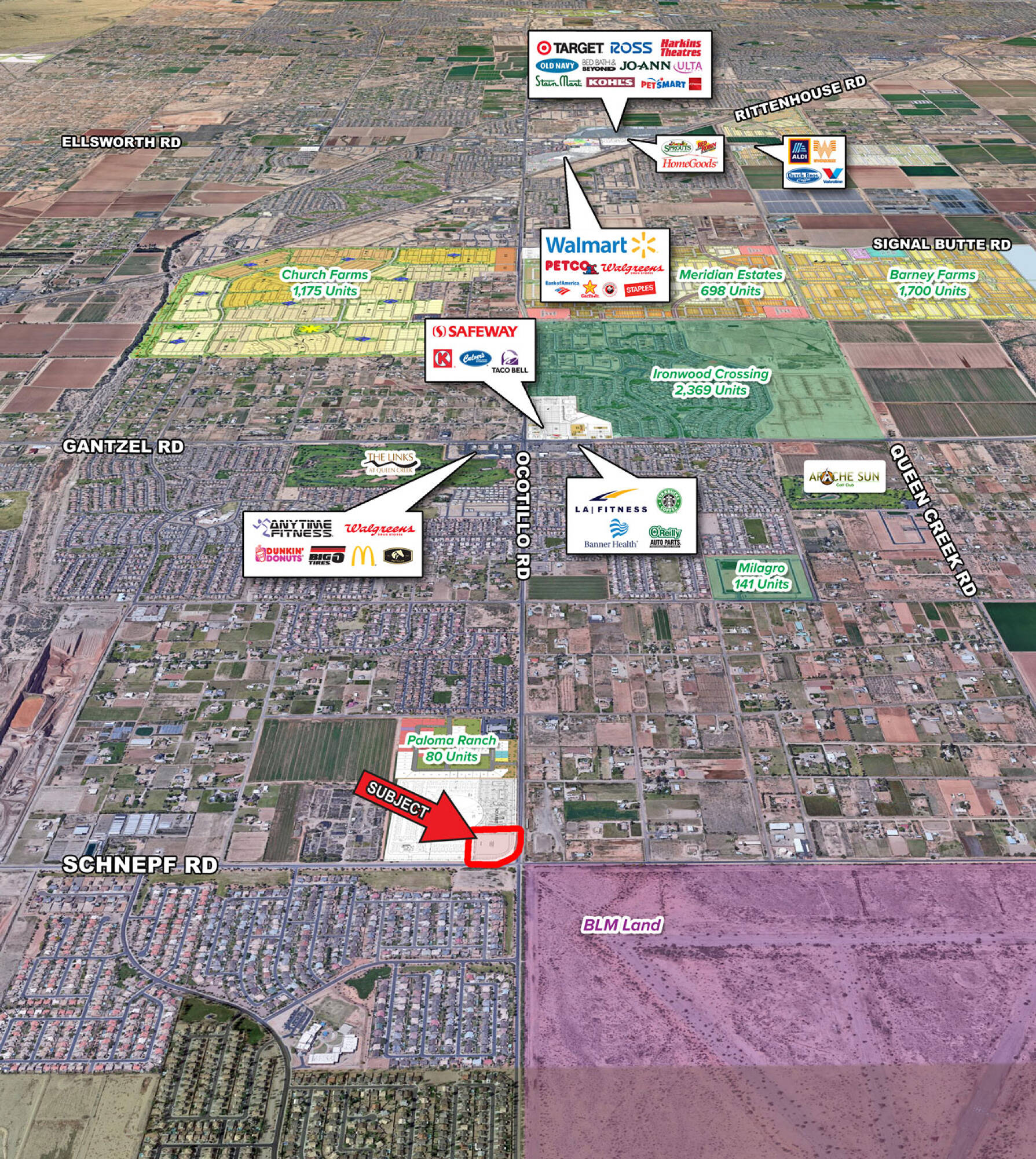 Ocotillo Road & Schnepf Road – SWC, Queen Creek, AZ 85140 | Crexi.com