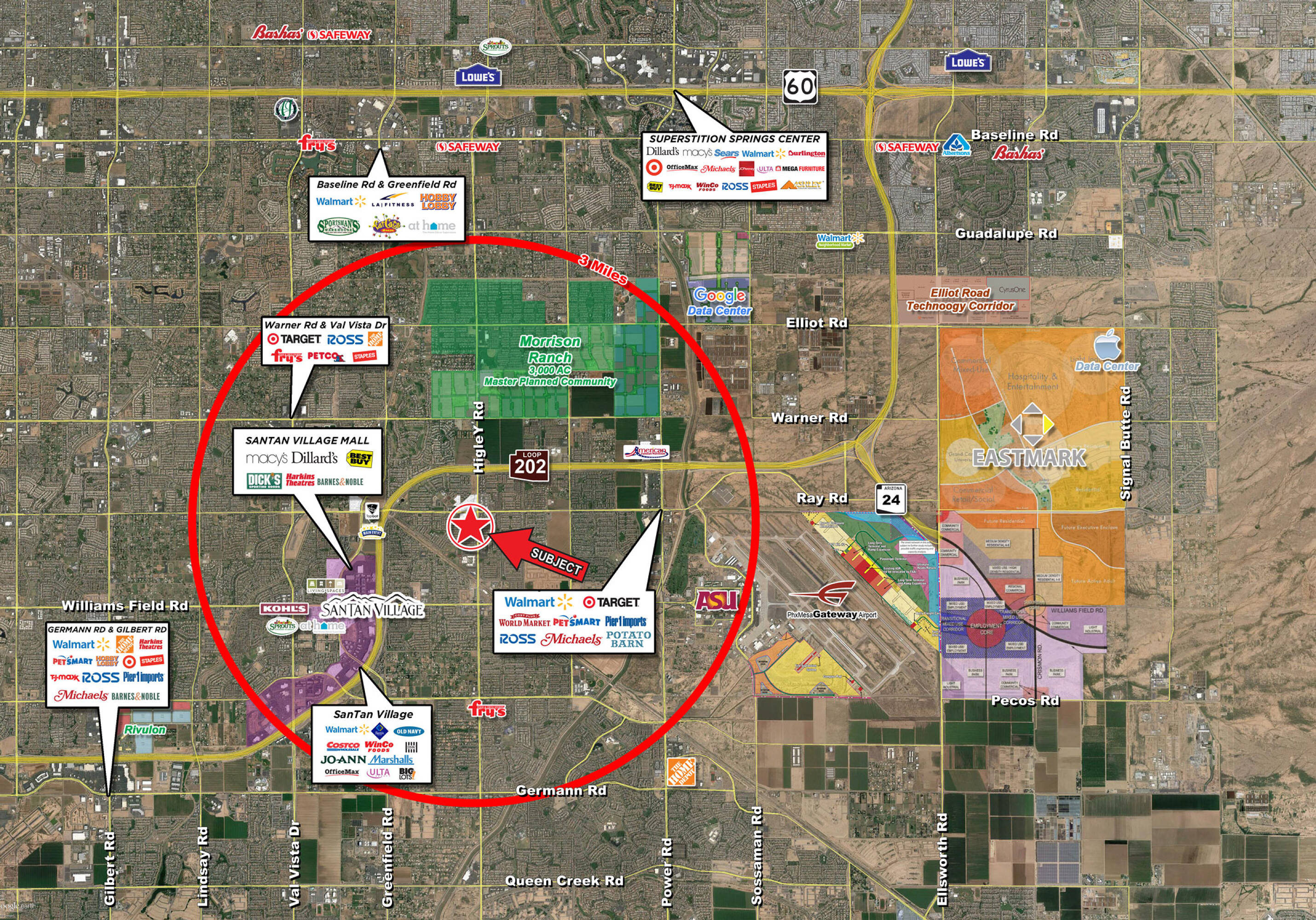 SWC of Ray Road and Higley Rd, Gilbert, AZ 85236 | Crexi.com