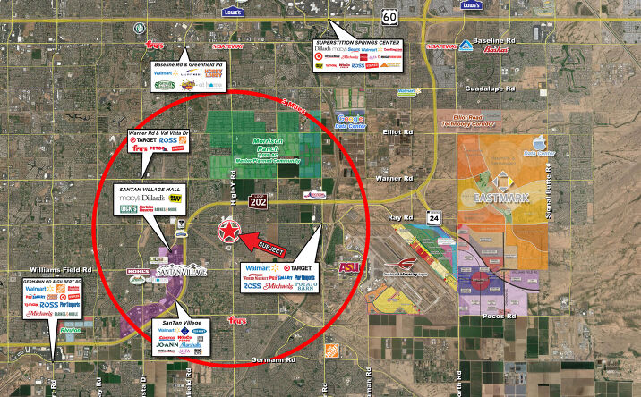 SWC of Ray Road and Higley Rd, Gilbert, AZ 85236 | Crexi.com