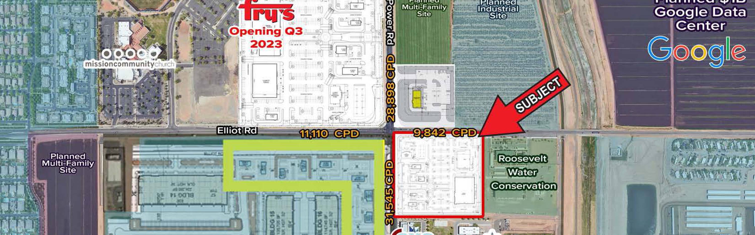 Southeast Corner of Elliot Rd and Power Rd, Gilbert, AZ 85212 | Crexi.com