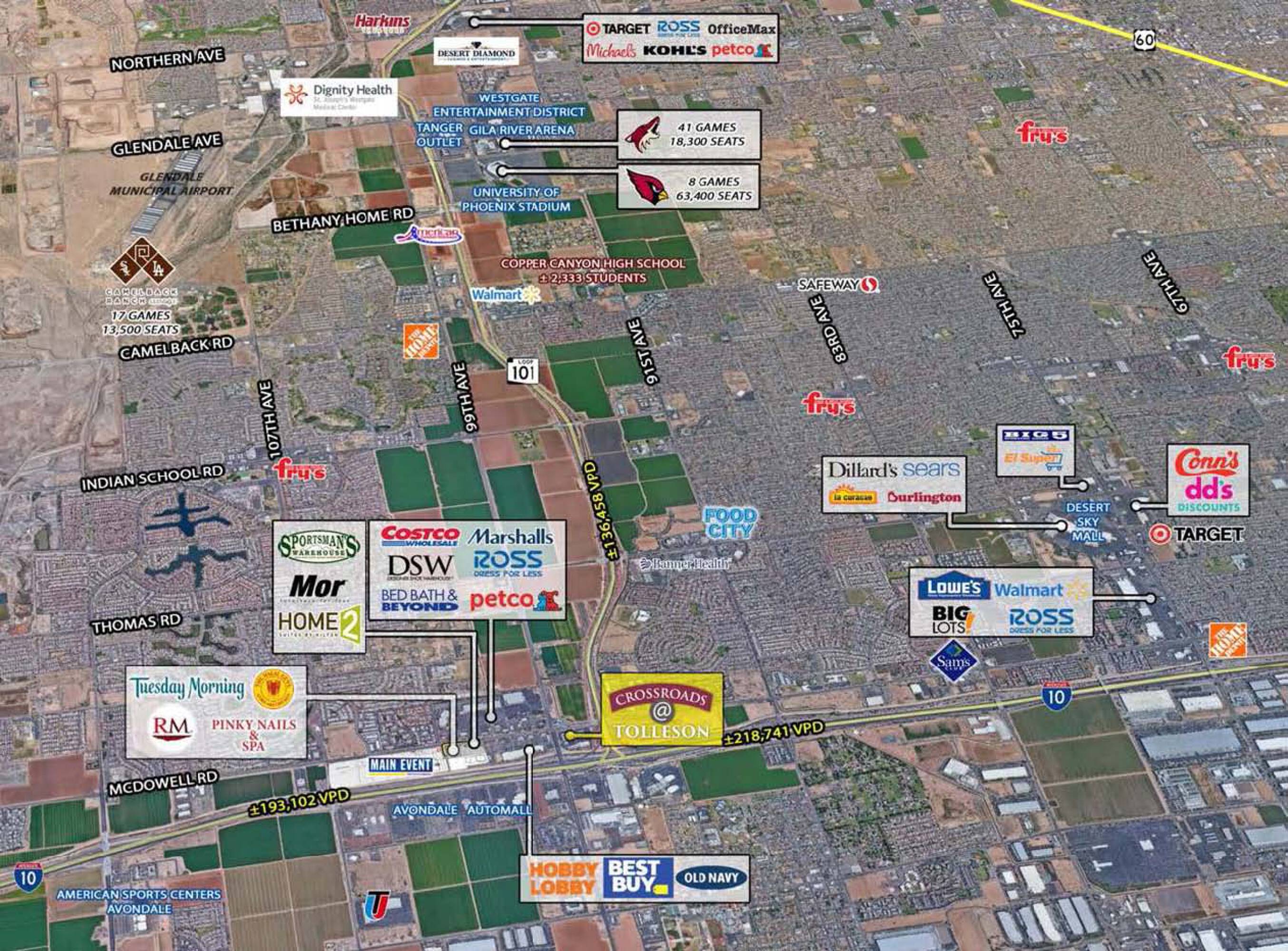 McDowell Road & 99th Avenue - Southeast Corner, Tolleson, AZ 85392 ...