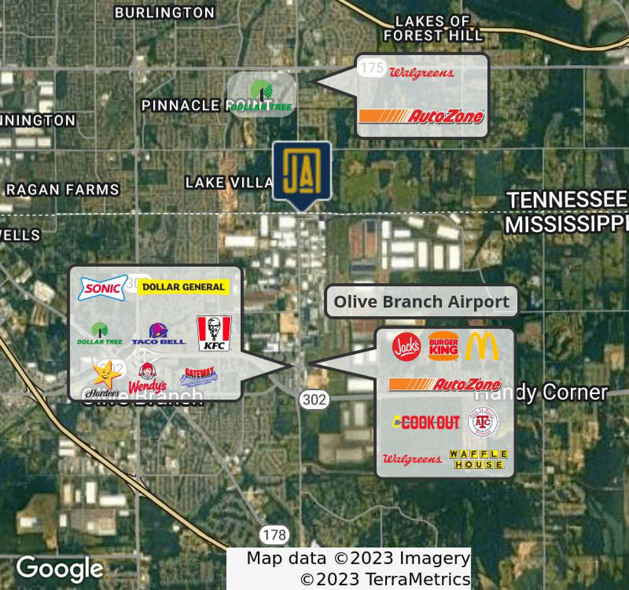 9150 Hacks Cross Rd, Olive Branch, MS 38654 | Crexi.com