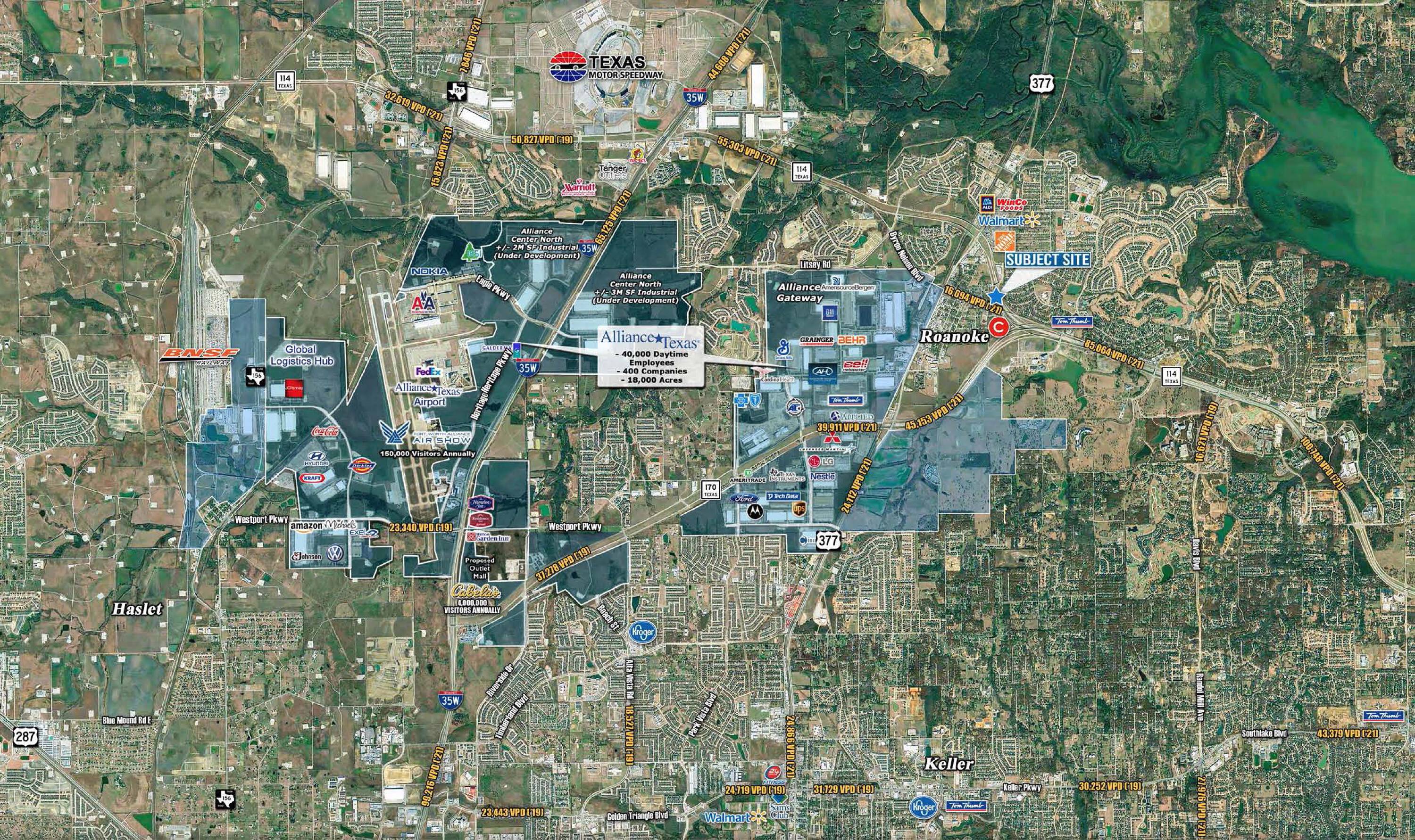 NWC of TX-114 & Byron Nelson Blvd 701 Byron Nelson Blvd, Roanoke, TX ...