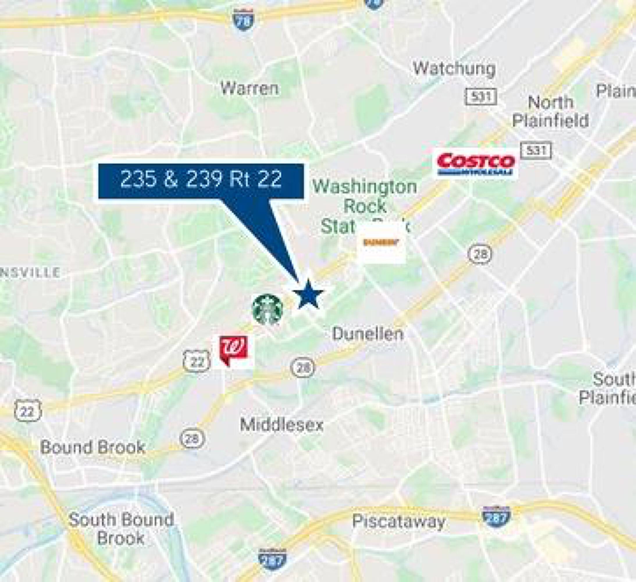 235-239 Route 22 E Green Brook, Green Brook Township, NJ 08812 | Crexi.com