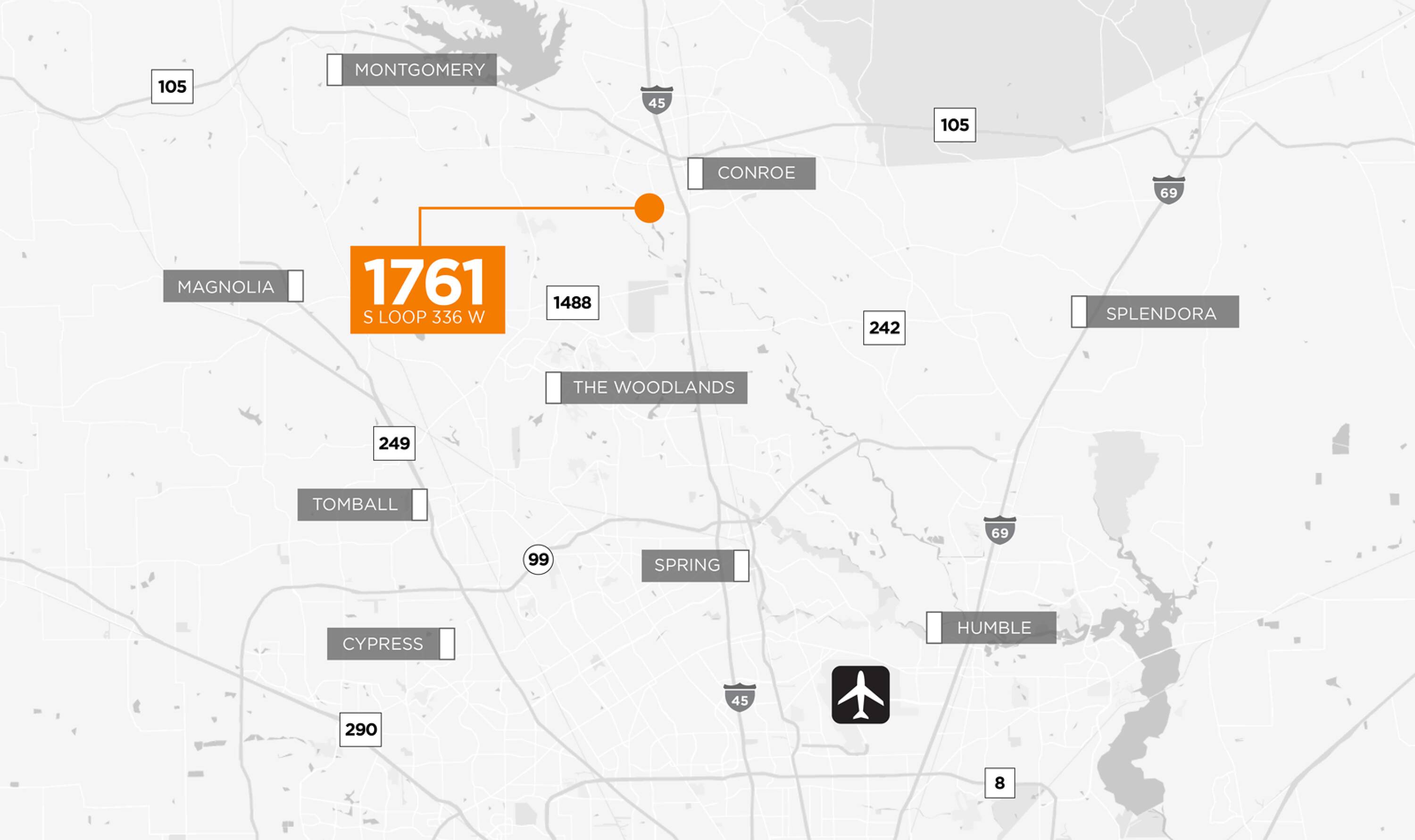 1761 S Loop 336 W, Conroe, TX 77304 | Crexi.com