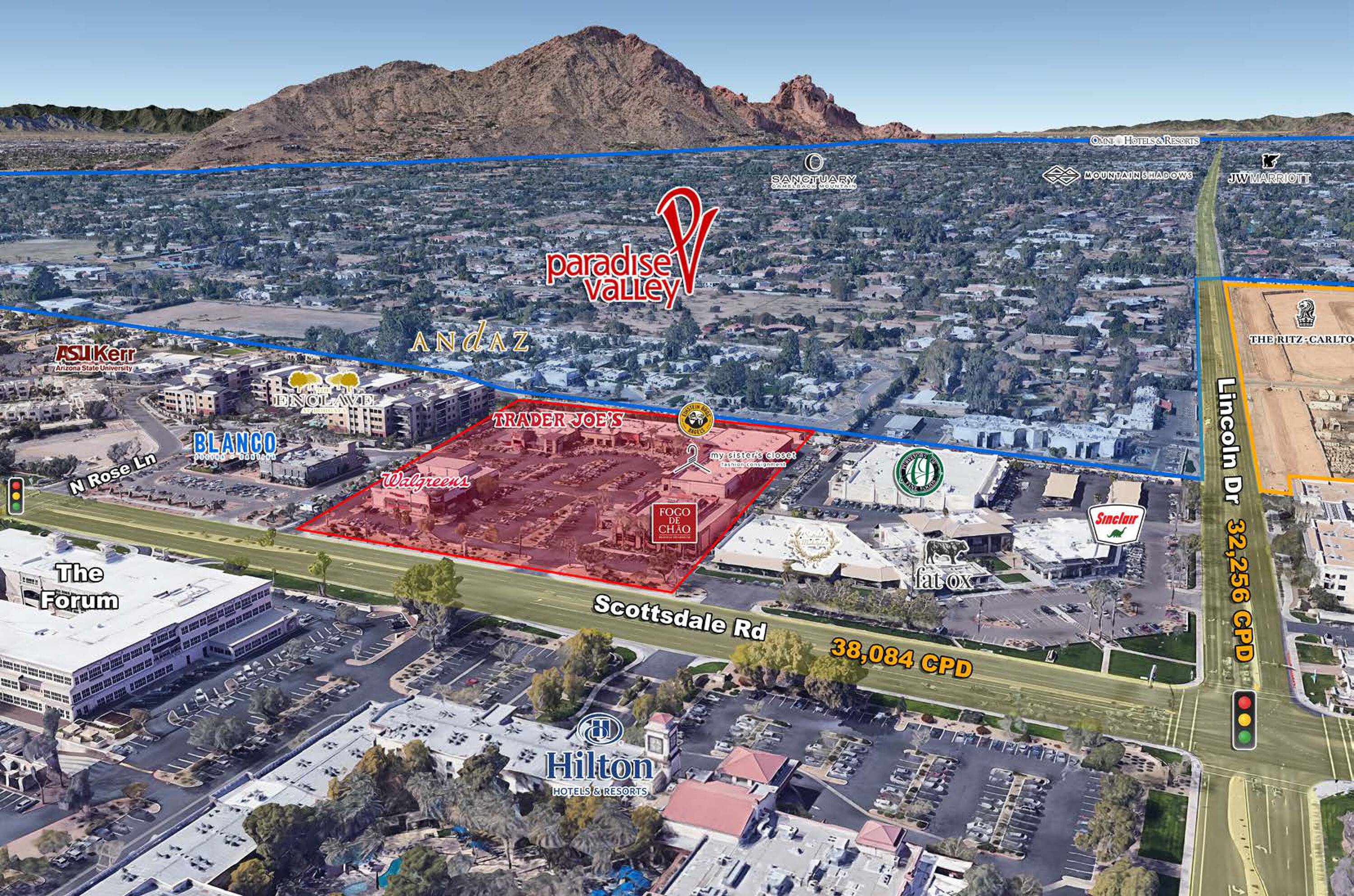 S/SWC of Lincoln Road & Scottsdale Road Scottsdale, Scottsdale, AZ ...