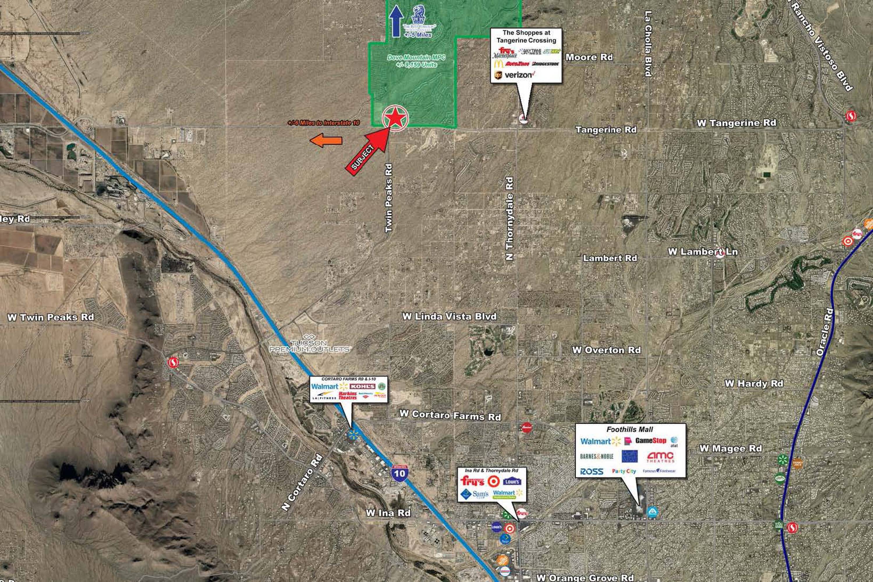 NEC - Tangerine Rd & Dove Mountain Blvd, Marana, AZ 85658 | Crexi.com