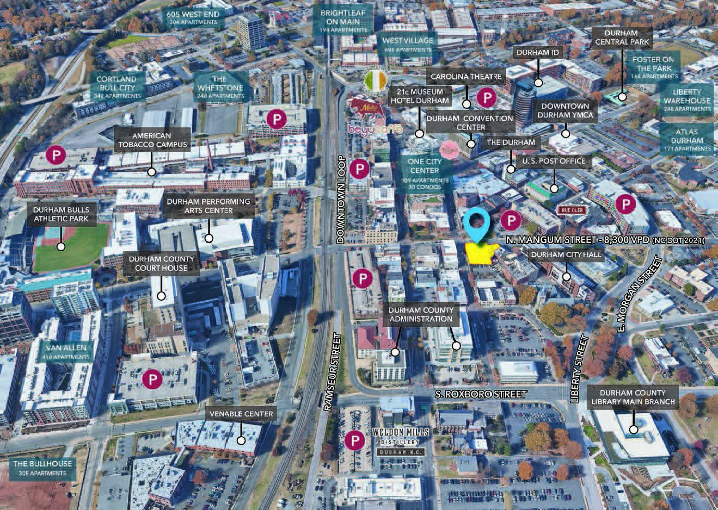 200 N Mangum St, Durham, NC 27701 | Crexi.com