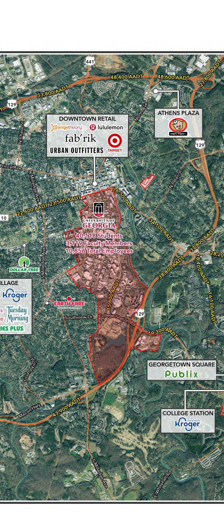 3075 ATLANTA HWY Athens Clarke County Unified Government (Balance) GA ...