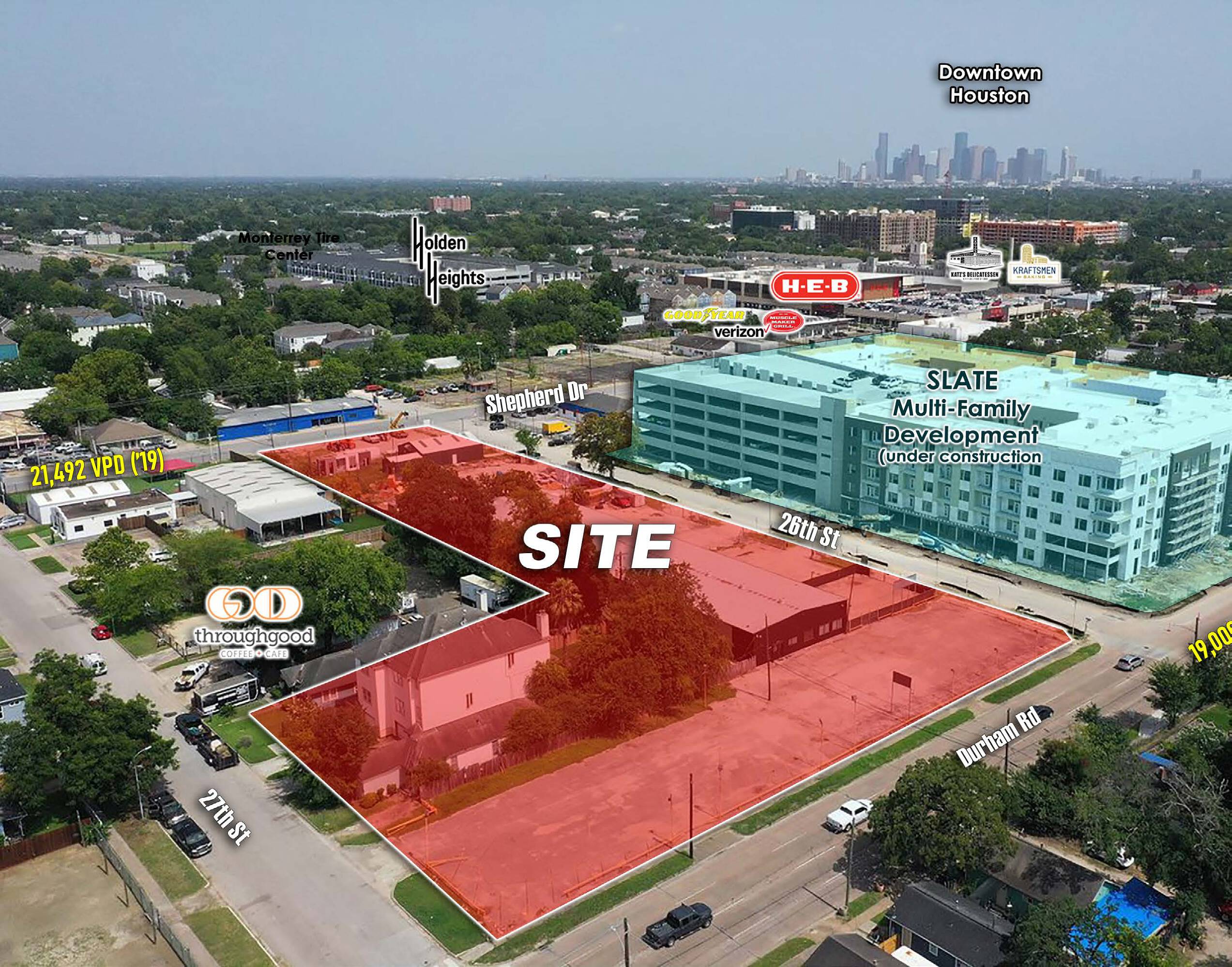 N Shepherd Dr & W 26th St, Houston, TX 77008 | Crexi.com