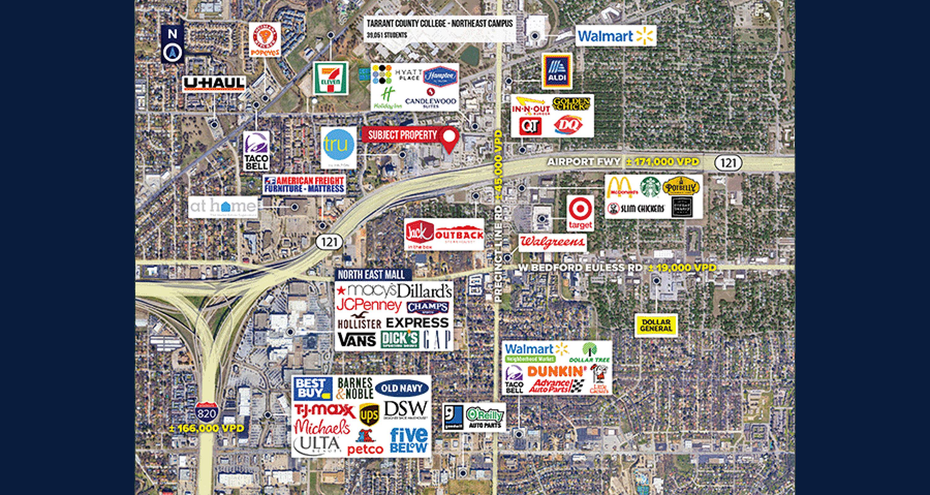 840 Airport Fwy, Hurst, TX 76054 | Crexi.com