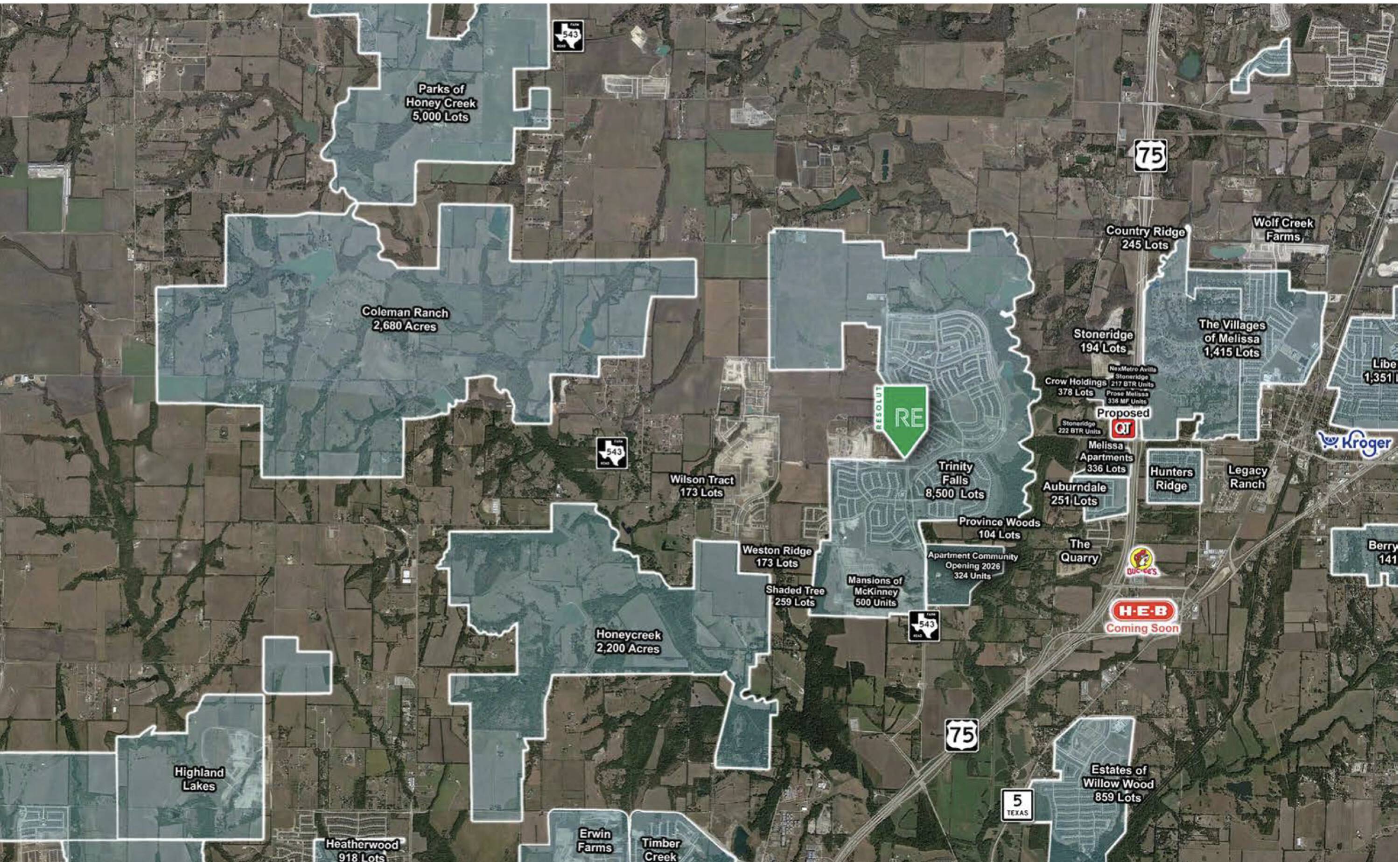Nwq of Trinity Falls Pkwy & Olympic Crossing, McKinney, TX 75071 ...