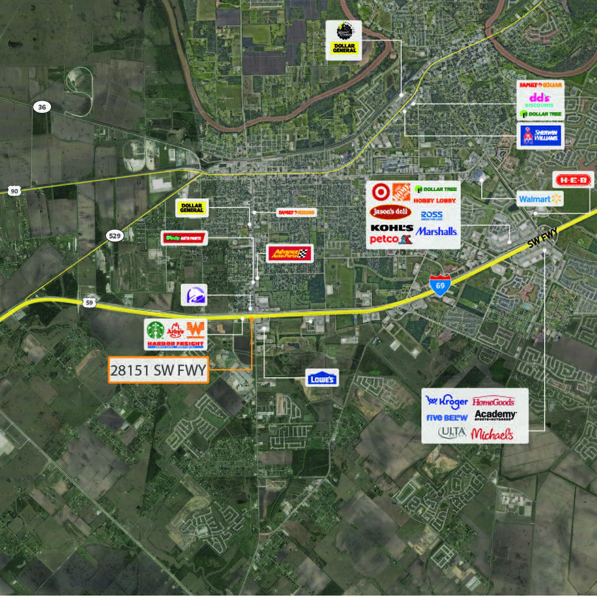 Southwest Freeway, Booth, TX 77469 | Crexi.com