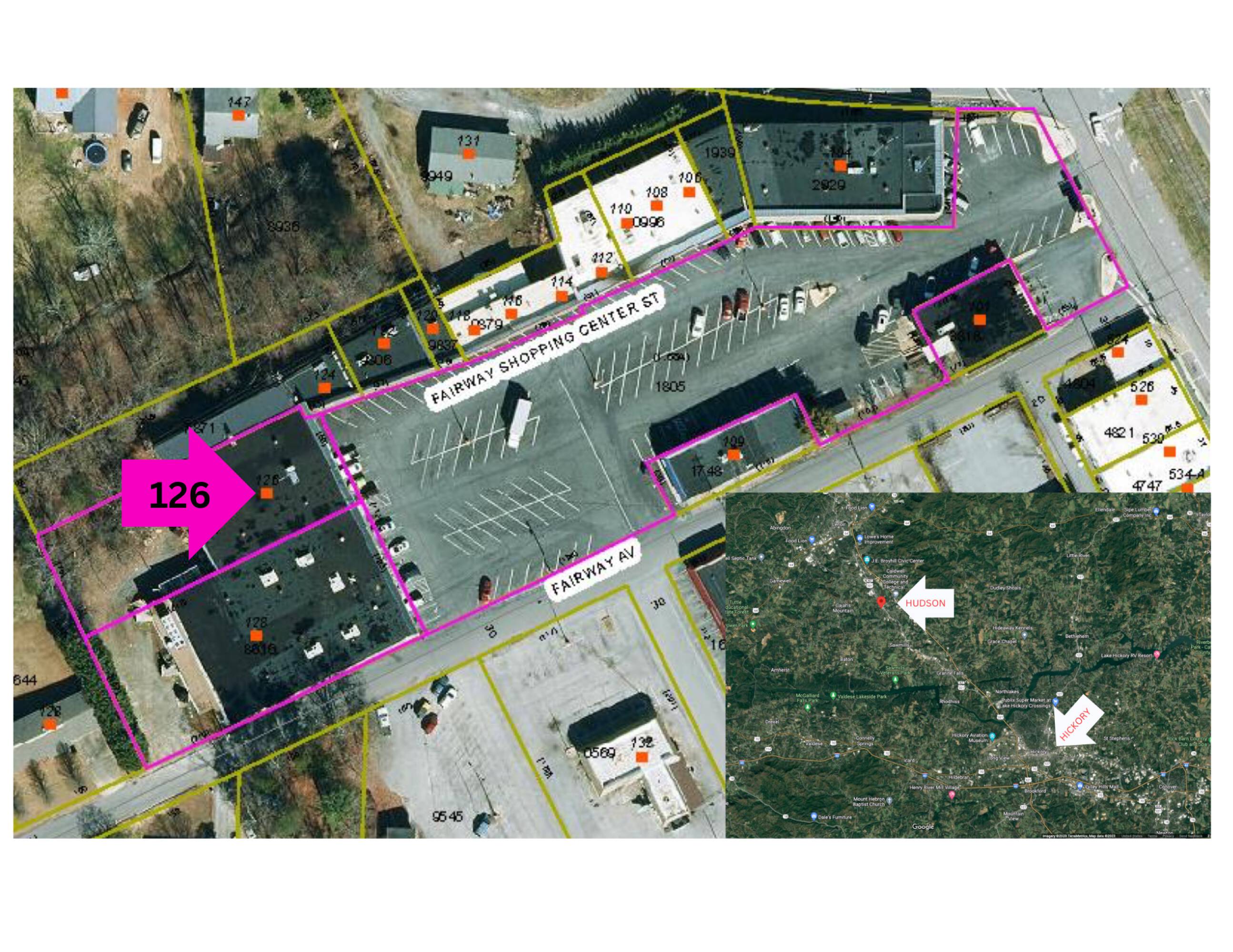 126 Fairway Shopping Center, Hudson, NC 28638 | Crexi.com