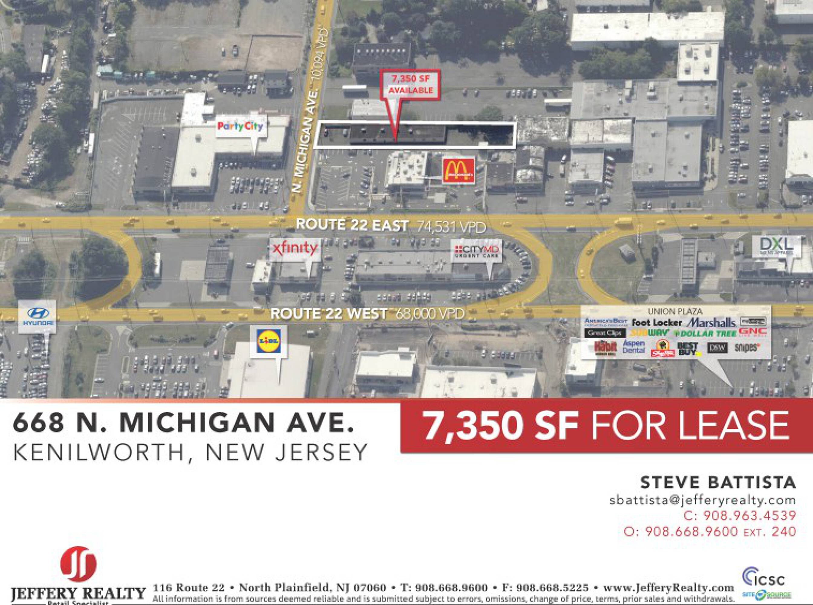 668 N MICHIGAN AVE Kenilworth NJ 07033-1042 APN: 2008_2_3 | Crexi.com