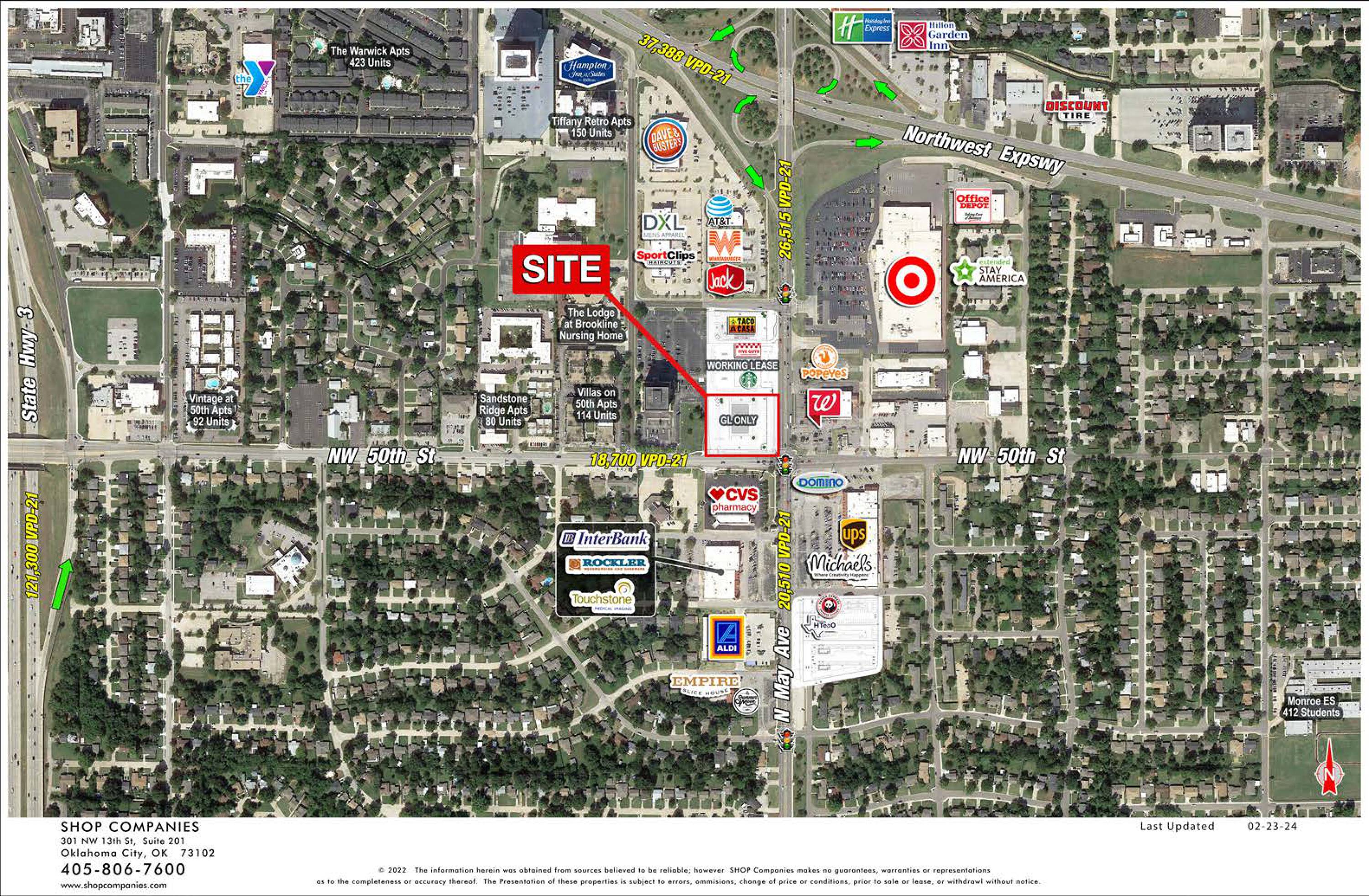 NWC of NW 50th Street & N May Avenue, Oklahoma City, OK 73112 | Crexi.com