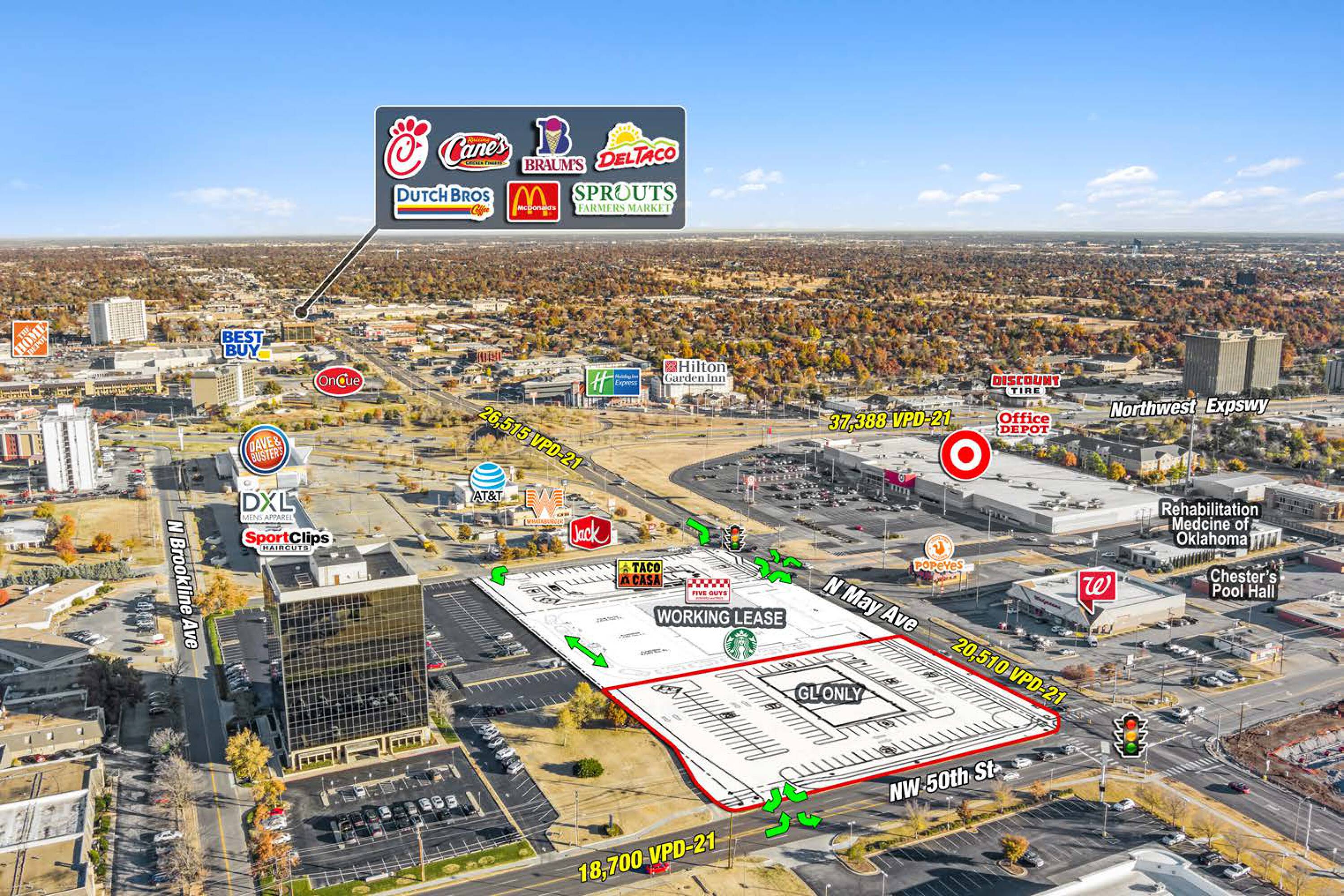 NWC of NW 50th Street & N May Avenue, Oklahoma City, OK 73112 | Crexi.com