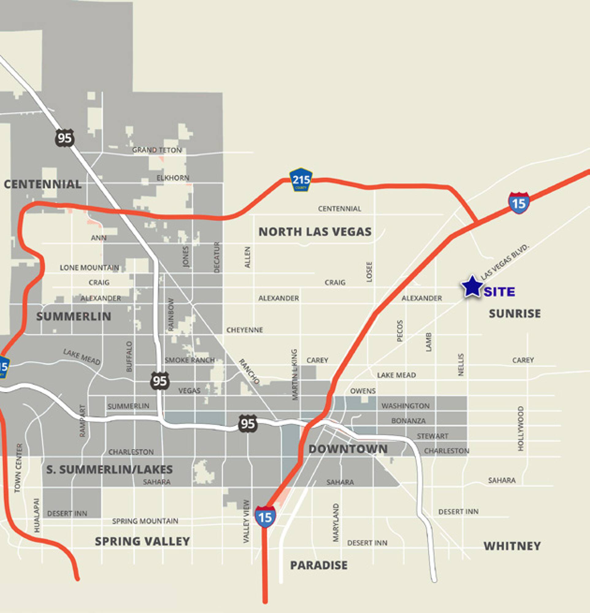 N/NEC Las Vegas Boulevard & Nellis Boulevard, Las Vegas, NV 89115 ...
