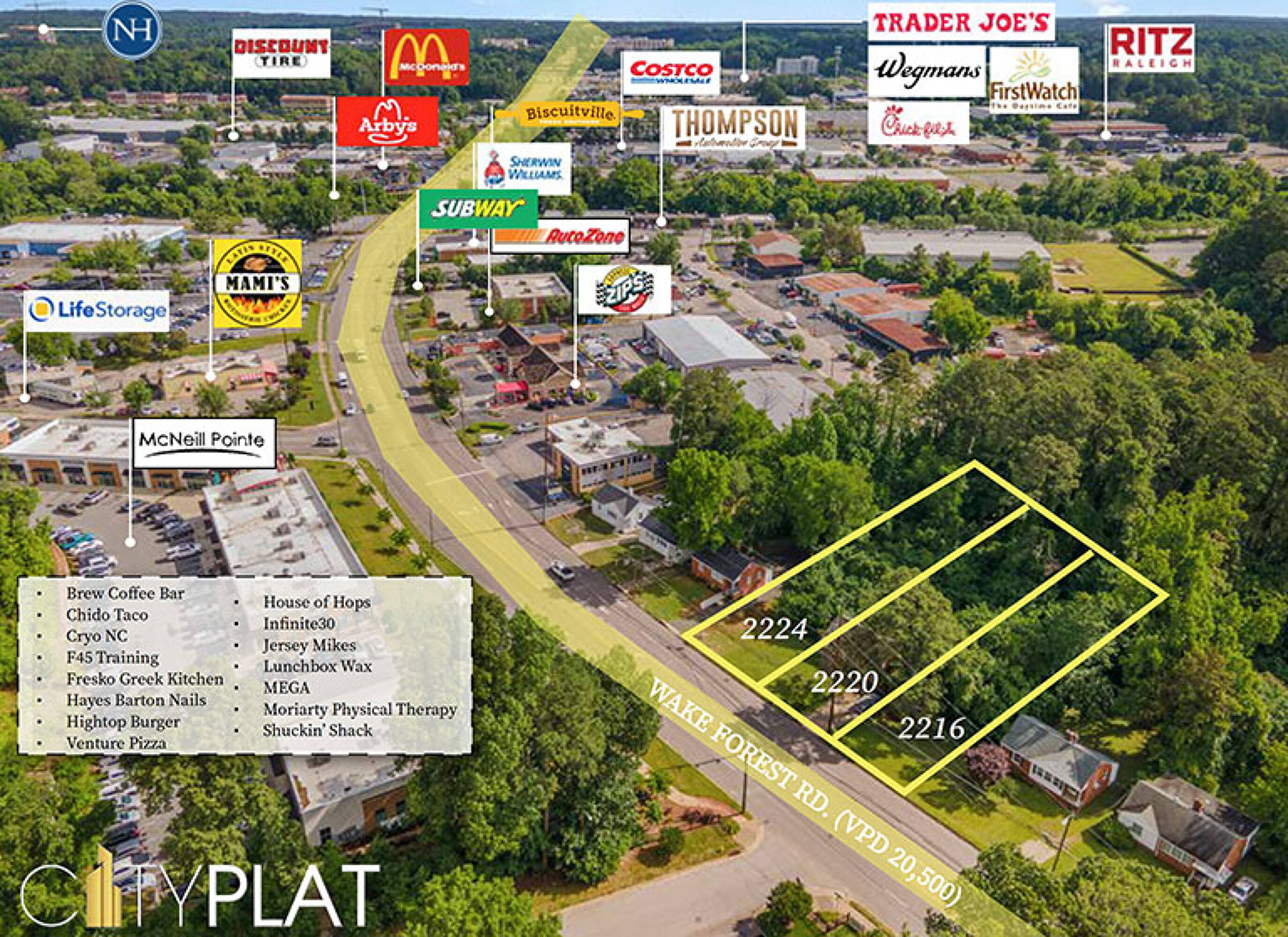 2216-2224 Wake Forest Rd, Raleigh, NC 27608 | Crexi.com