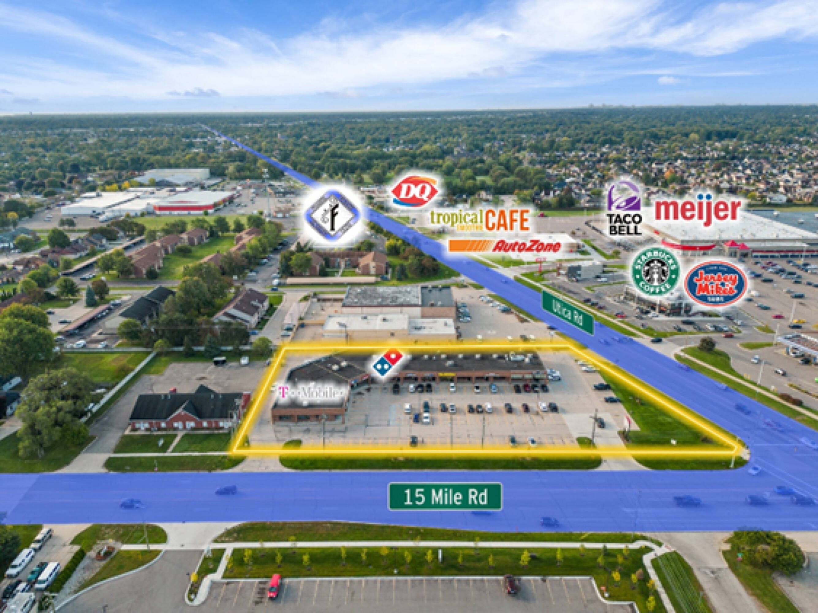 16000-16078 15 Mile Rd, Fraser, MI 48026 | Crexi.com