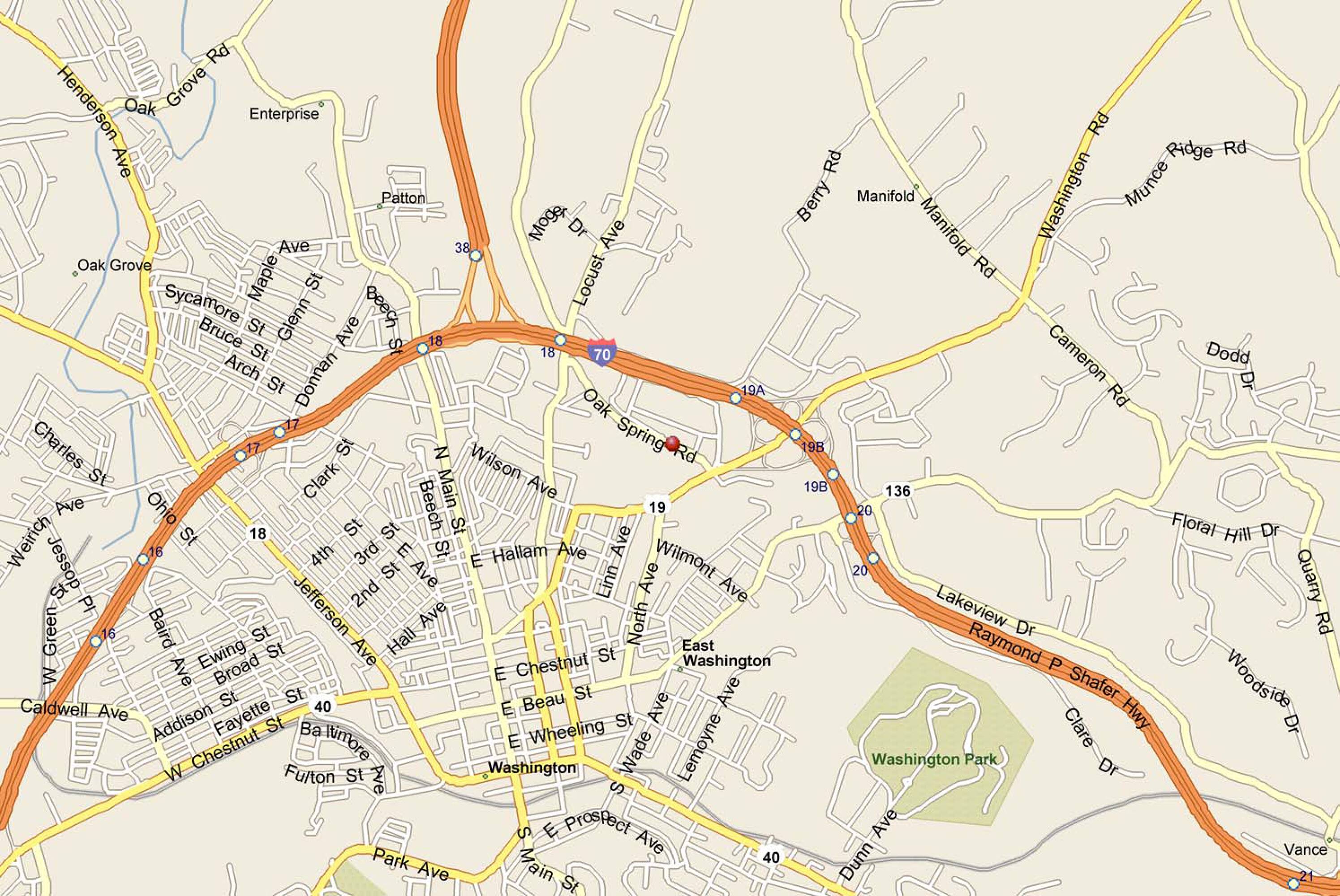 230 OAK SPRING RD Washington PA 15301 APN: 600-005-00-00-0001-00A ...