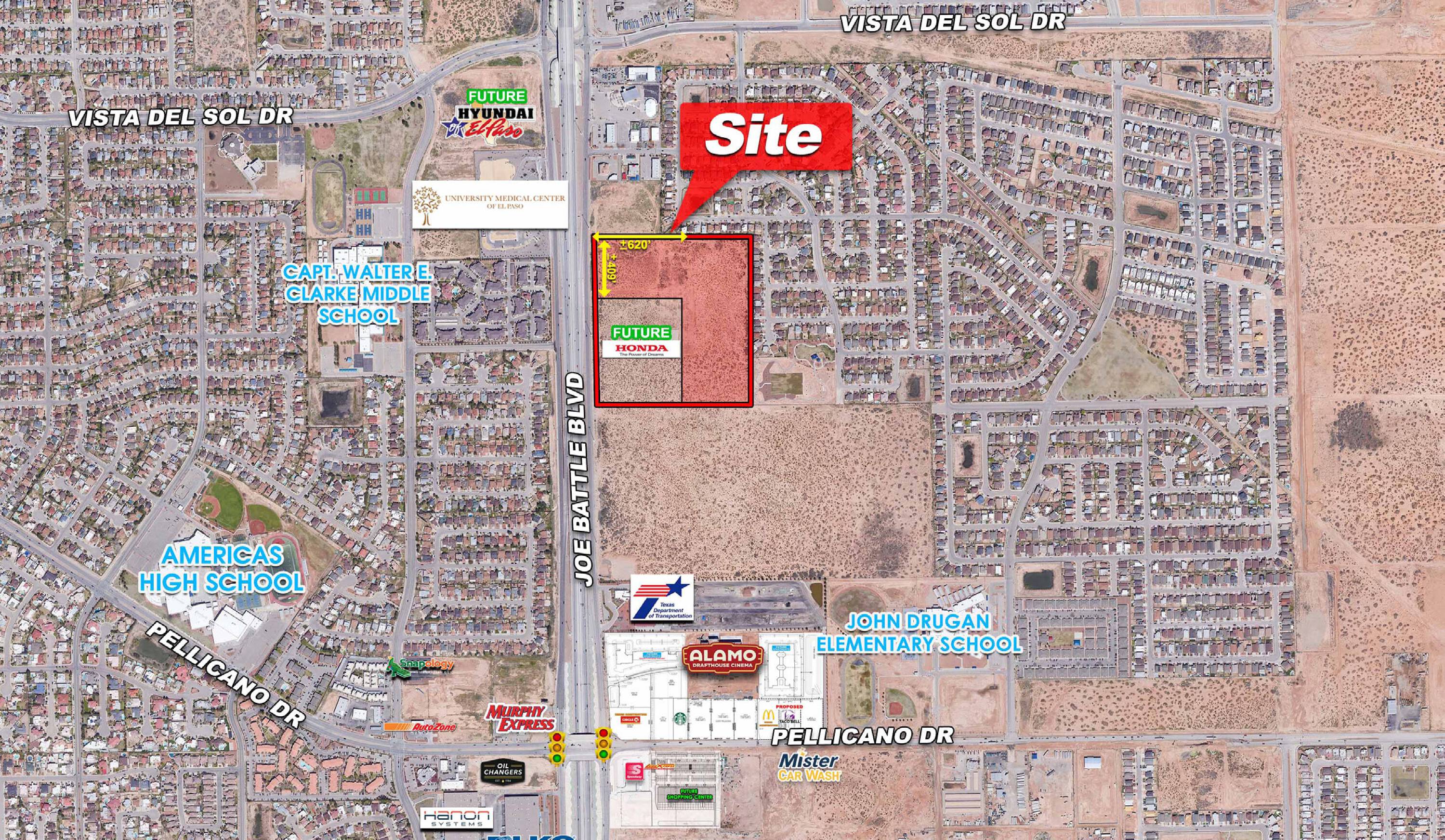 NEQ Joe Battle & Pellicano, El Paso, TX 79928 | Crexi.com