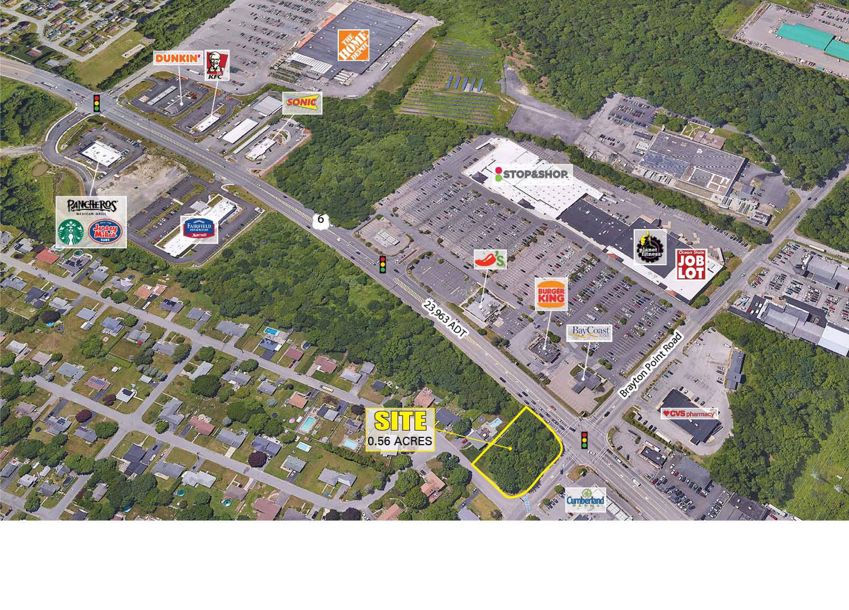 Grandy Army Hwy (RTE 6) & Brayton Point Road, Somerset, MA 02725 ...